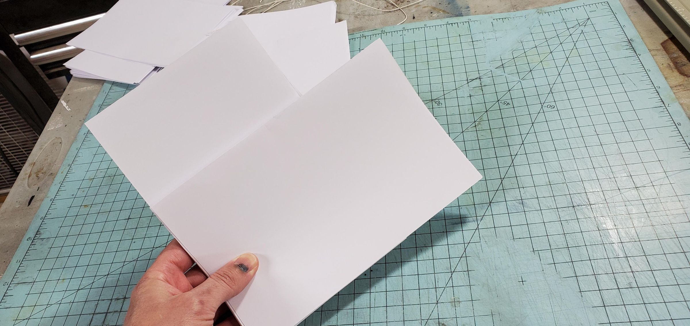 No Sew Book Binding - Easier Way to Make a Sketch Book? : 21 Steps ...