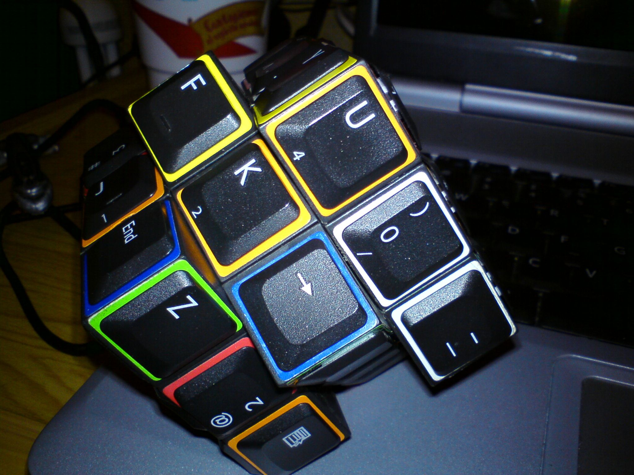 How to Make a QWERTY Rubik Cube's : 4 Steps - Instructables