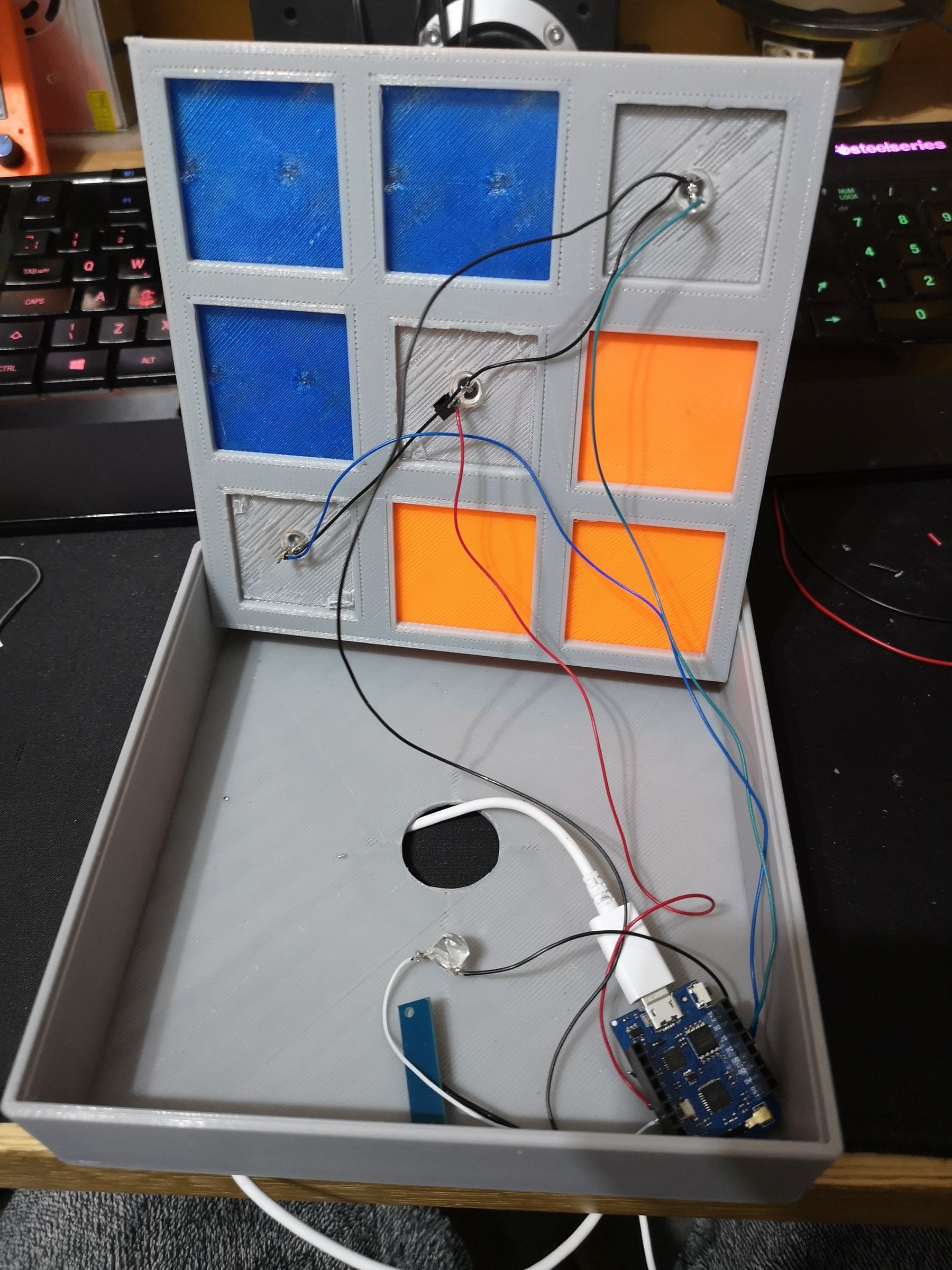 Minecraft Inspired Brick Night Light : 5 Steps (with Pictures ...