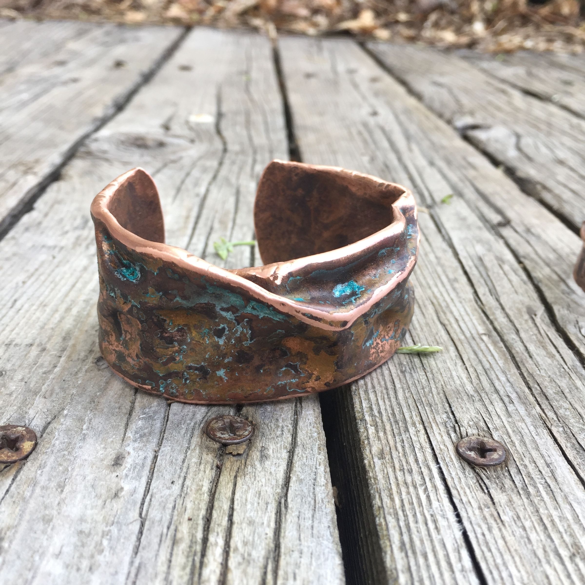 Forged Repurposed Copper Pipe Cuff : 6 Steps (with Pictures ...