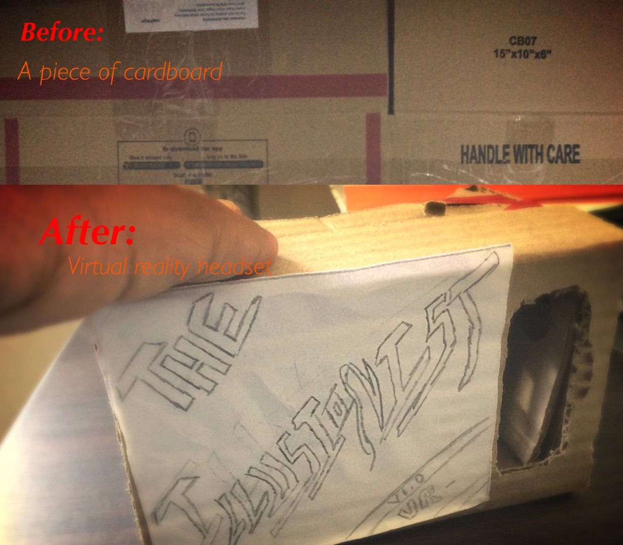 Make Your Own Virtual Reality Headset! : 6 Steps - Instructables