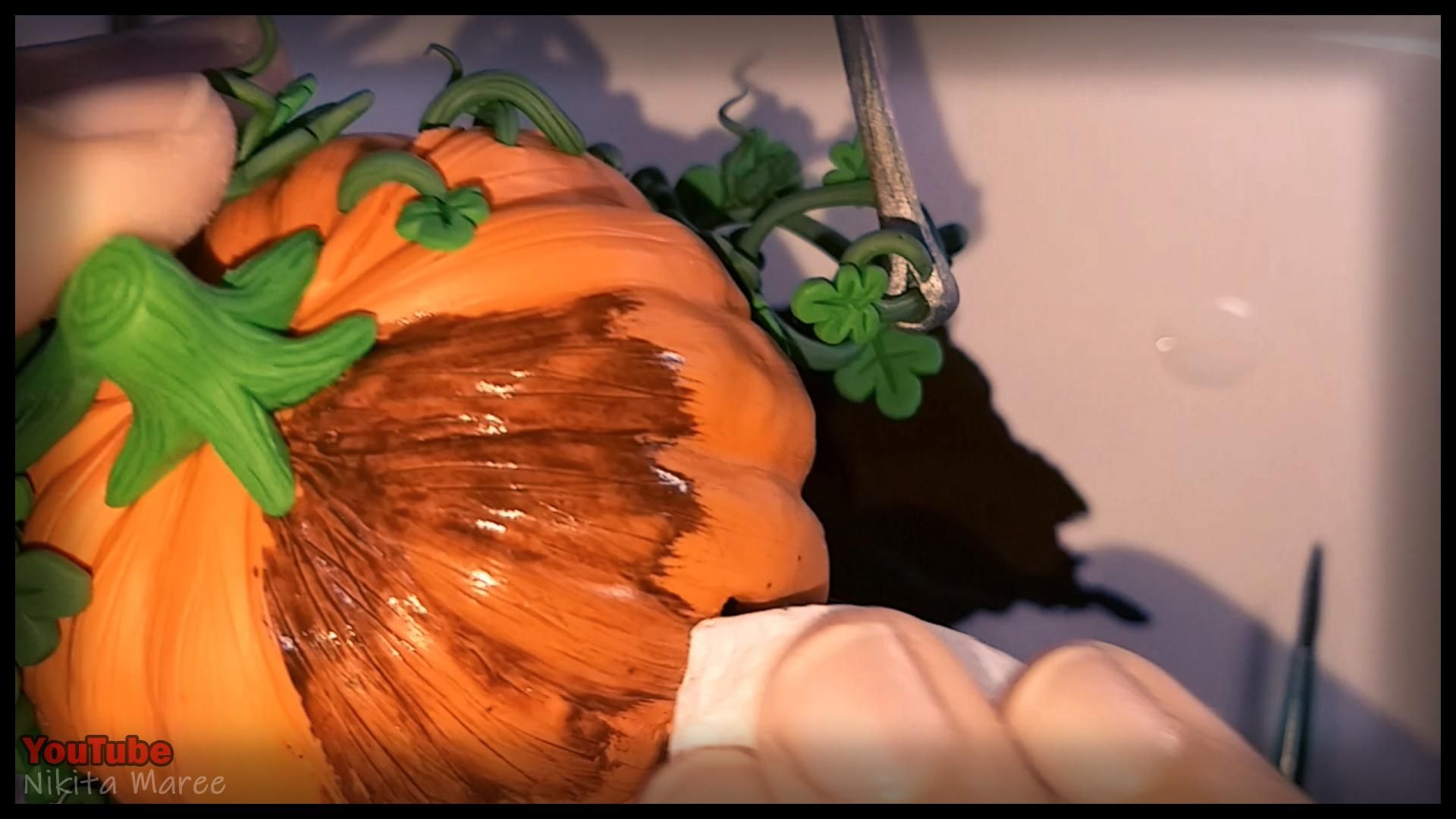 Polymer Clay Jack O'lantern Tutorial (+ Video) : 75 Steps (with ...