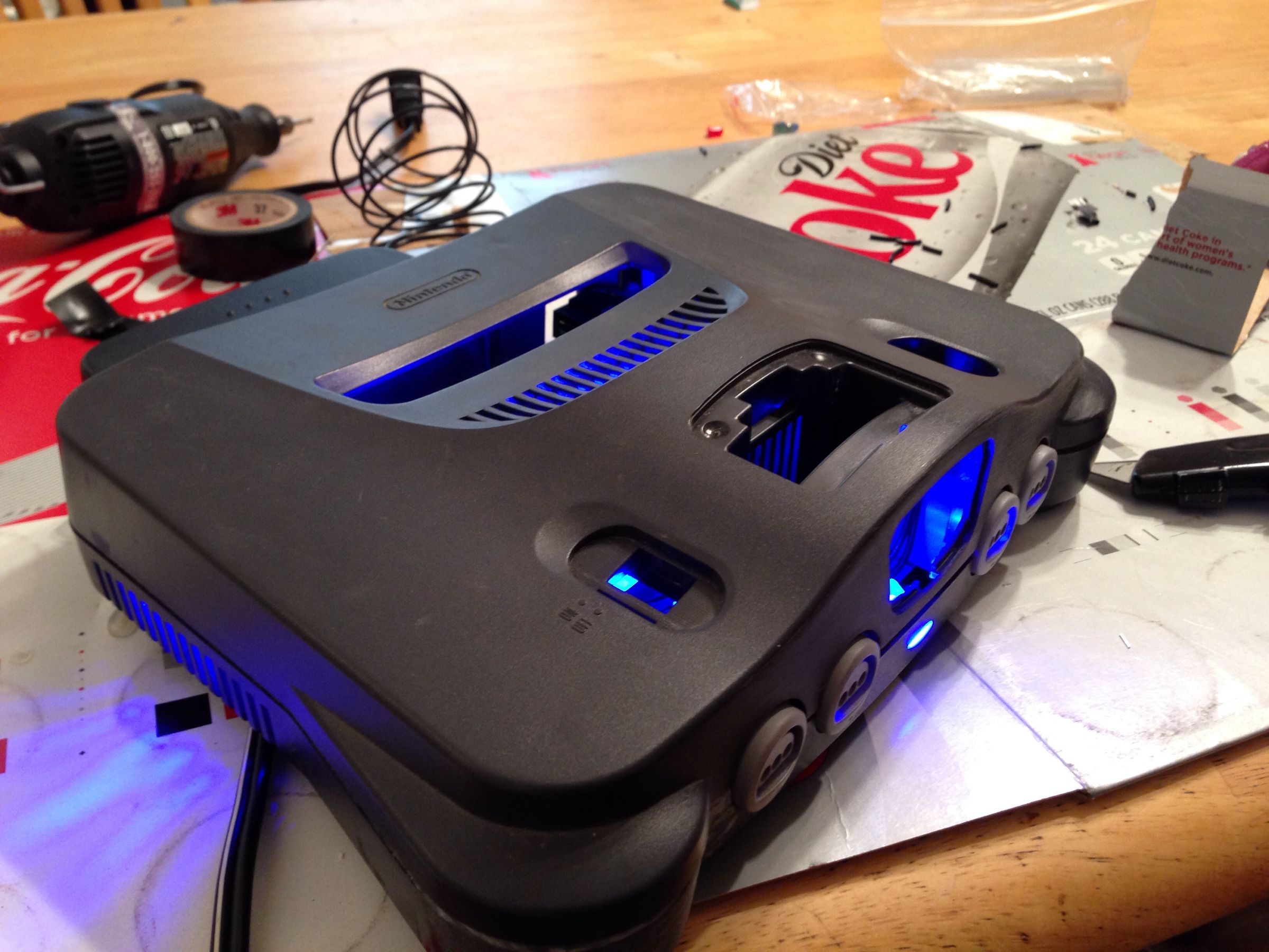 N64 LED Using 5V Bulbs : 7 Steps - Instructables