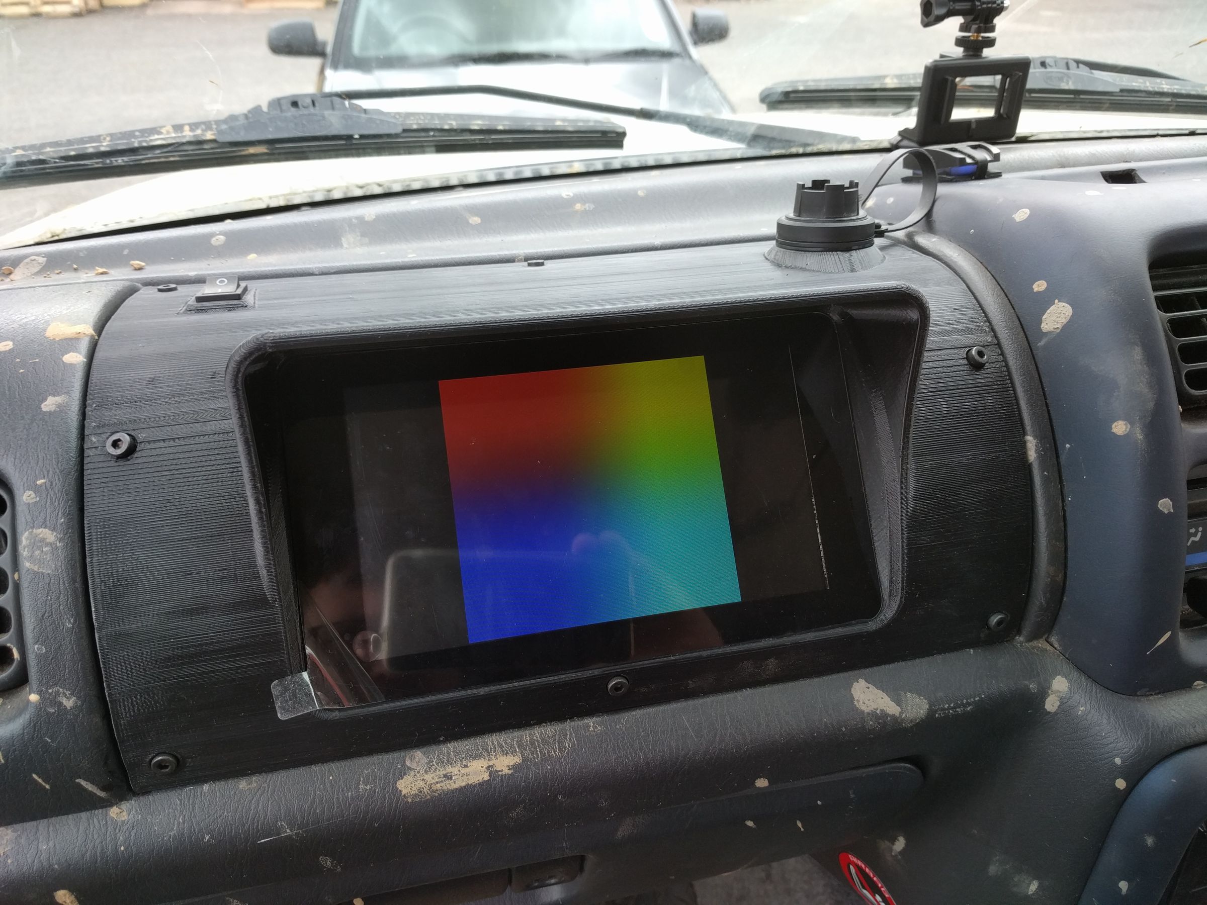 3D Printed In-Dash GPS Navigation - Raspberry Pi 3. : 9 Steps (with ...