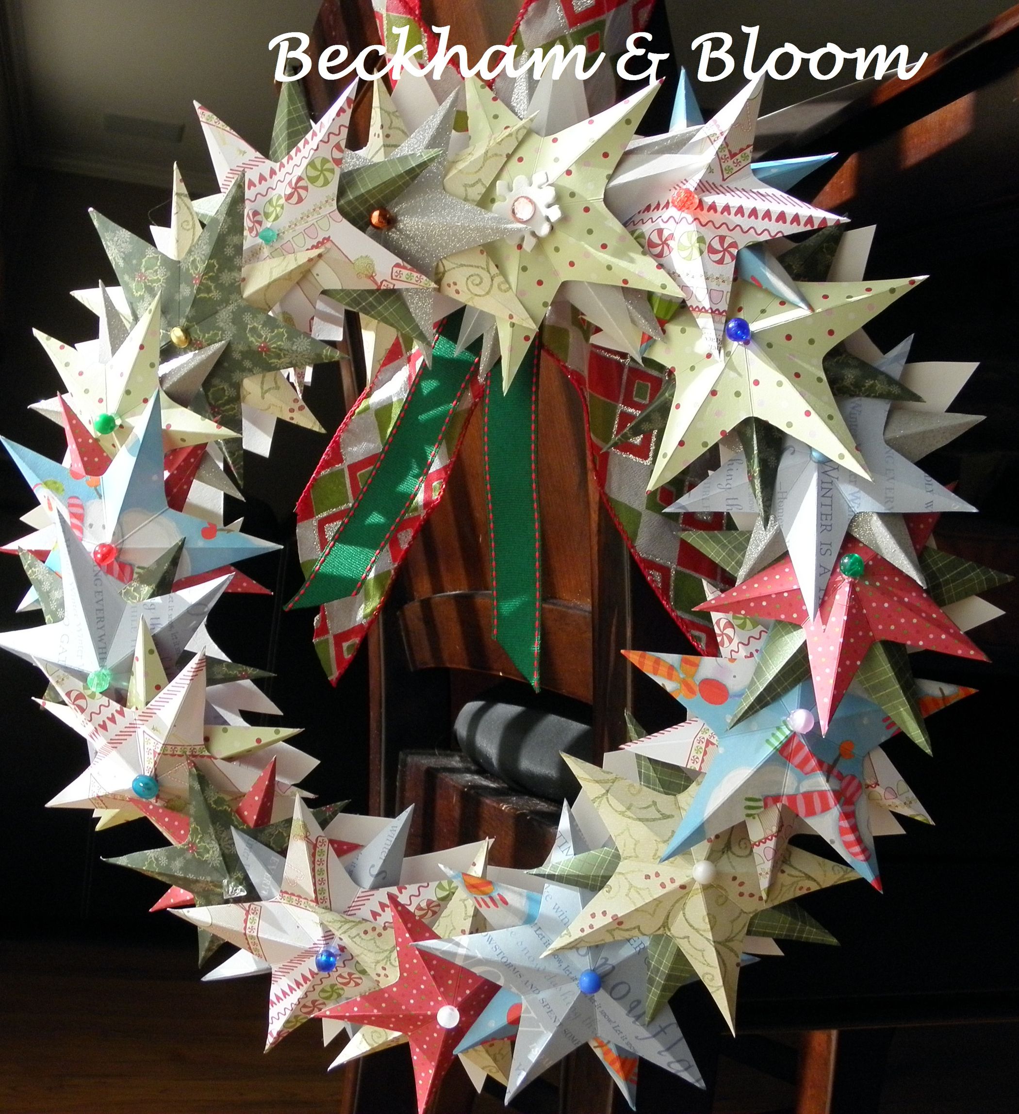 3D-STAR WREATH : 5 Steps - Instructables