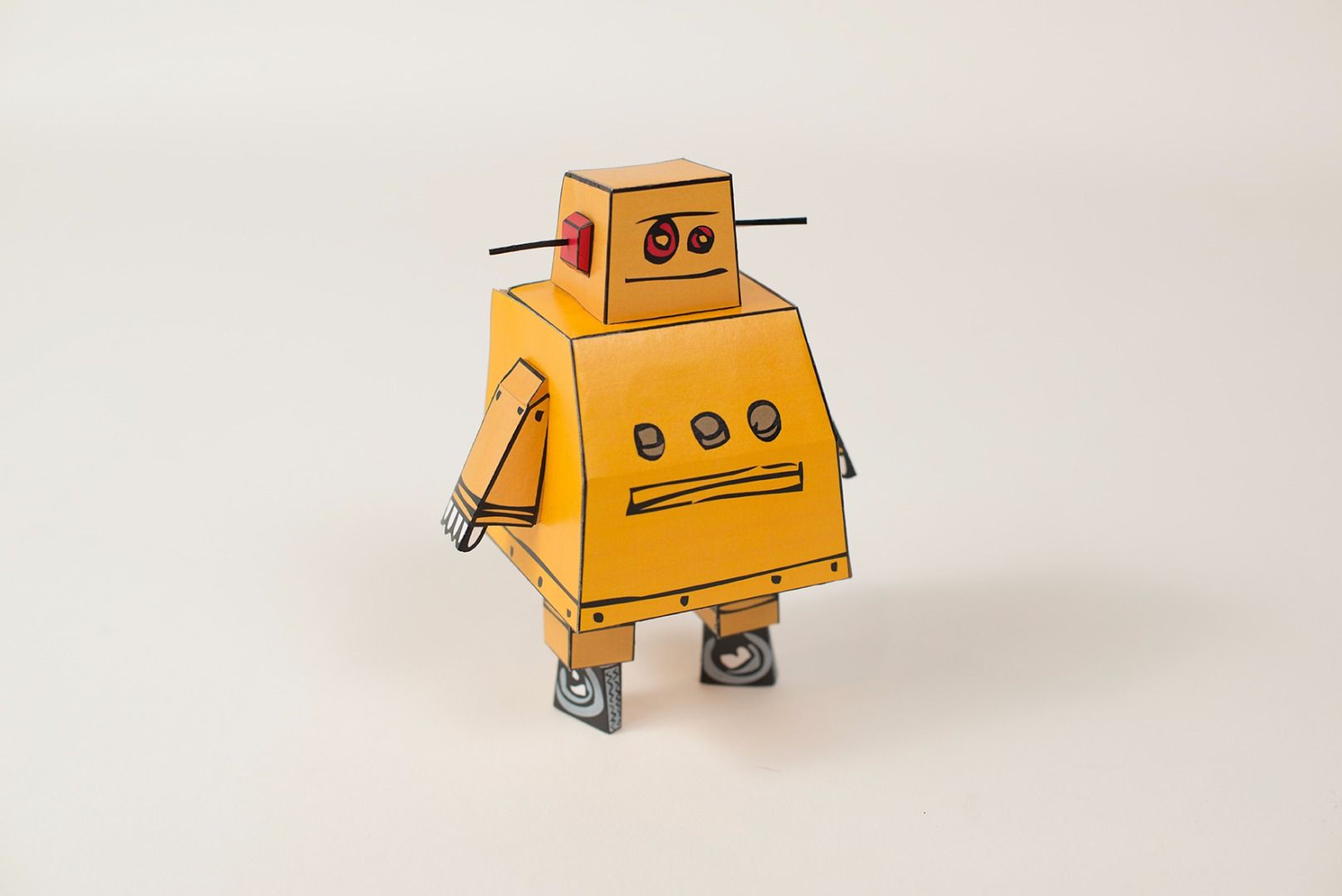 Print & Cut 3D Robot : 5 Steps (with Pictures) - Instructables