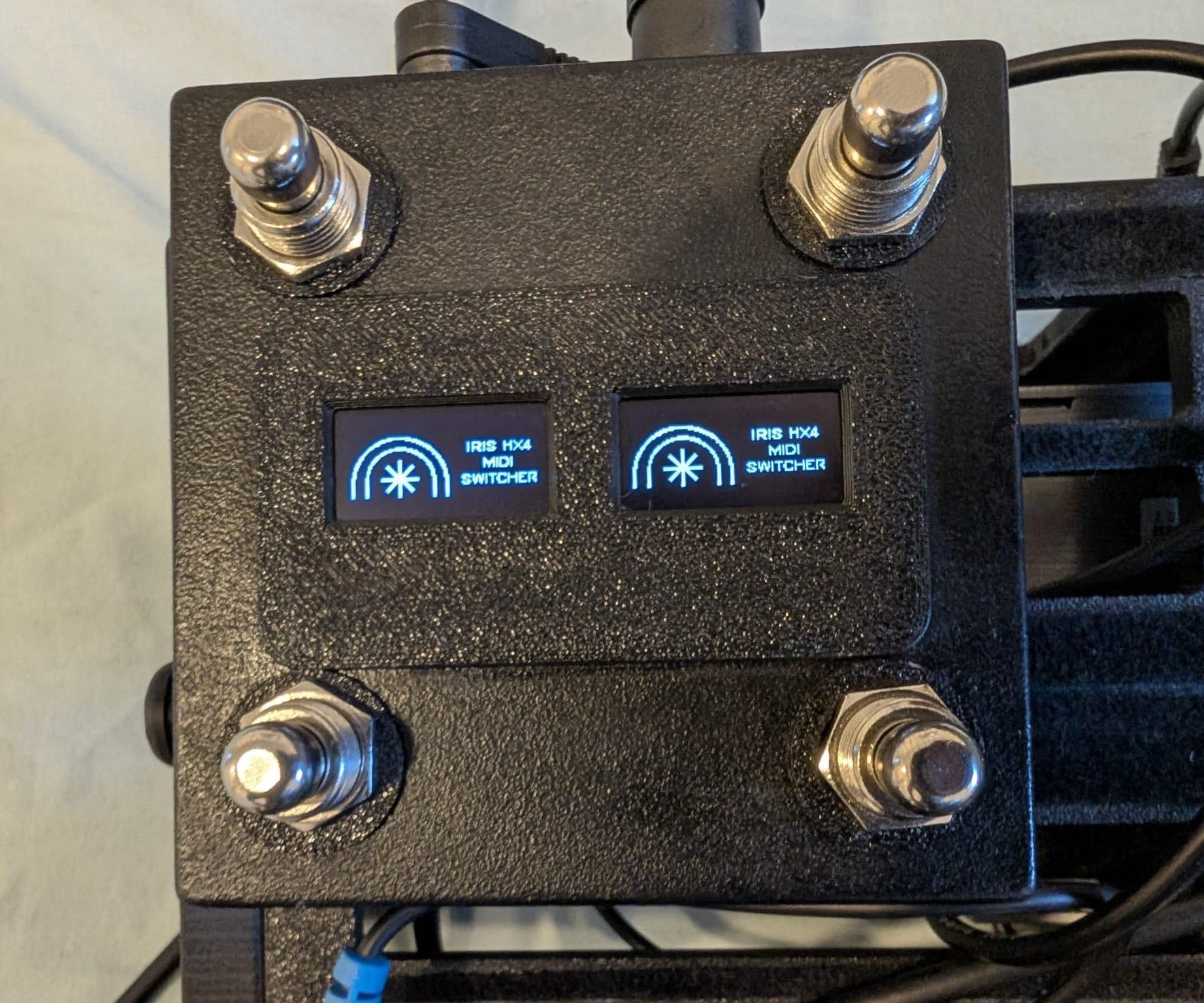 IRIS HX4: a 4x MIDI Controller/Switcher for the HX Stomp : 6 Steps (with Pictures) - Instructables