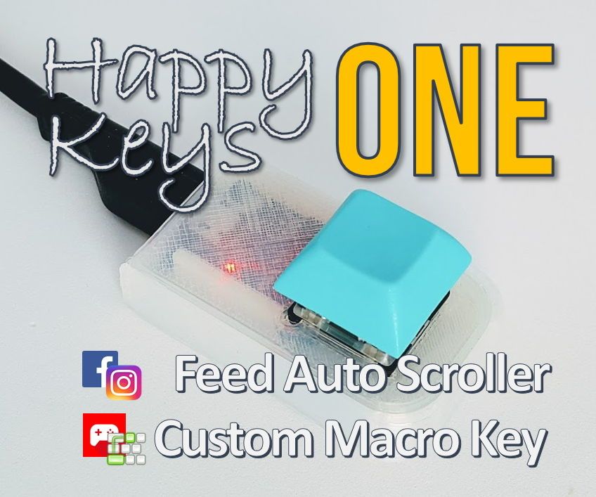 Macro Key : HappyKeys : How to Make a Custom One Key (game, SNS, ETC ...