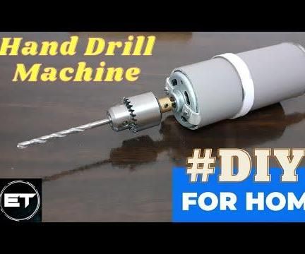 Mini Hand Drill Machine : 7 Steps - Instructables