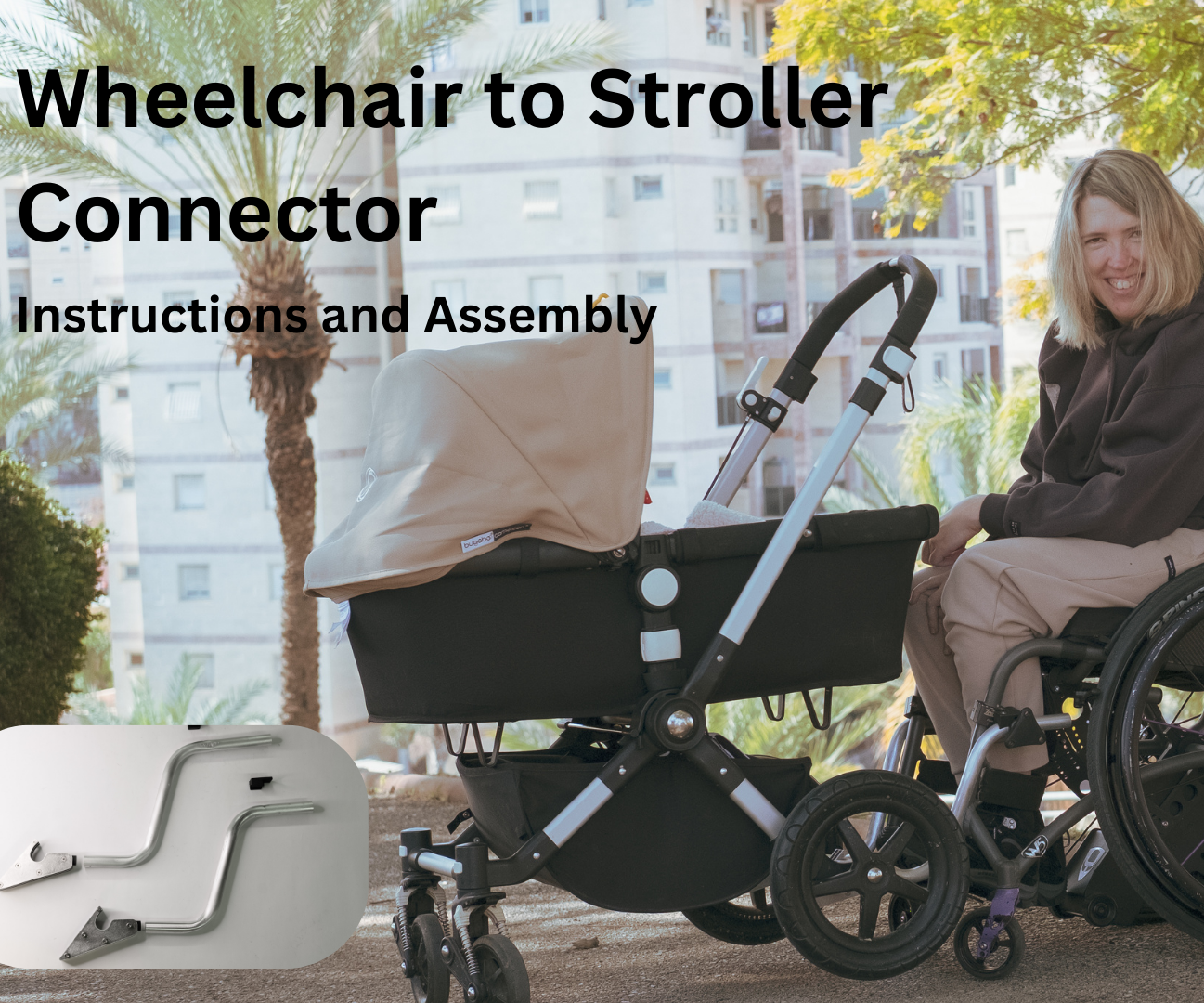 Fixperts -Wheelchair to Stroller Connector : 17 Steps - Instructables