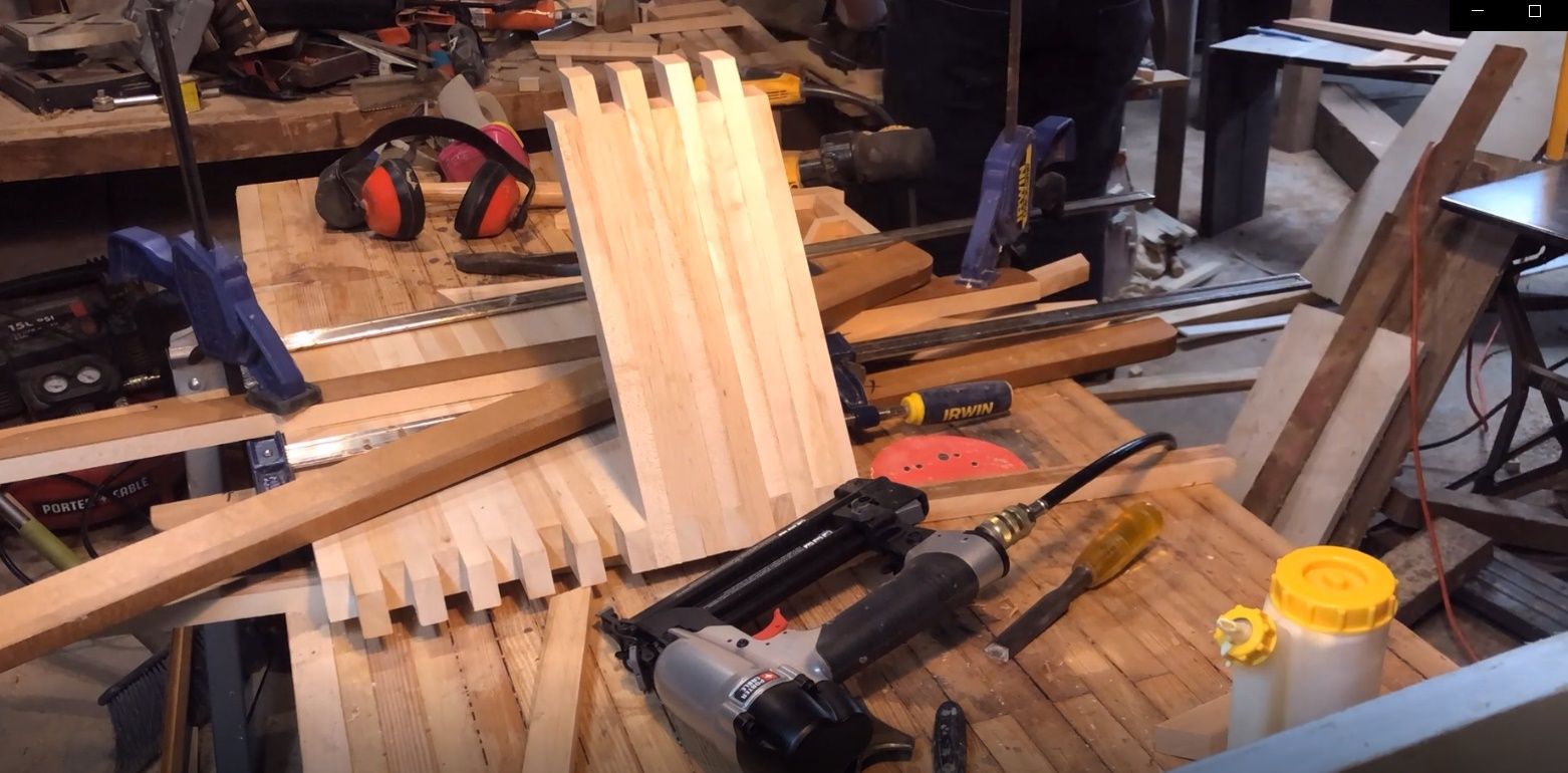 Slat-Built Modern Coffee Table (w/ Additive Joinery) : 16 Steps (with ...