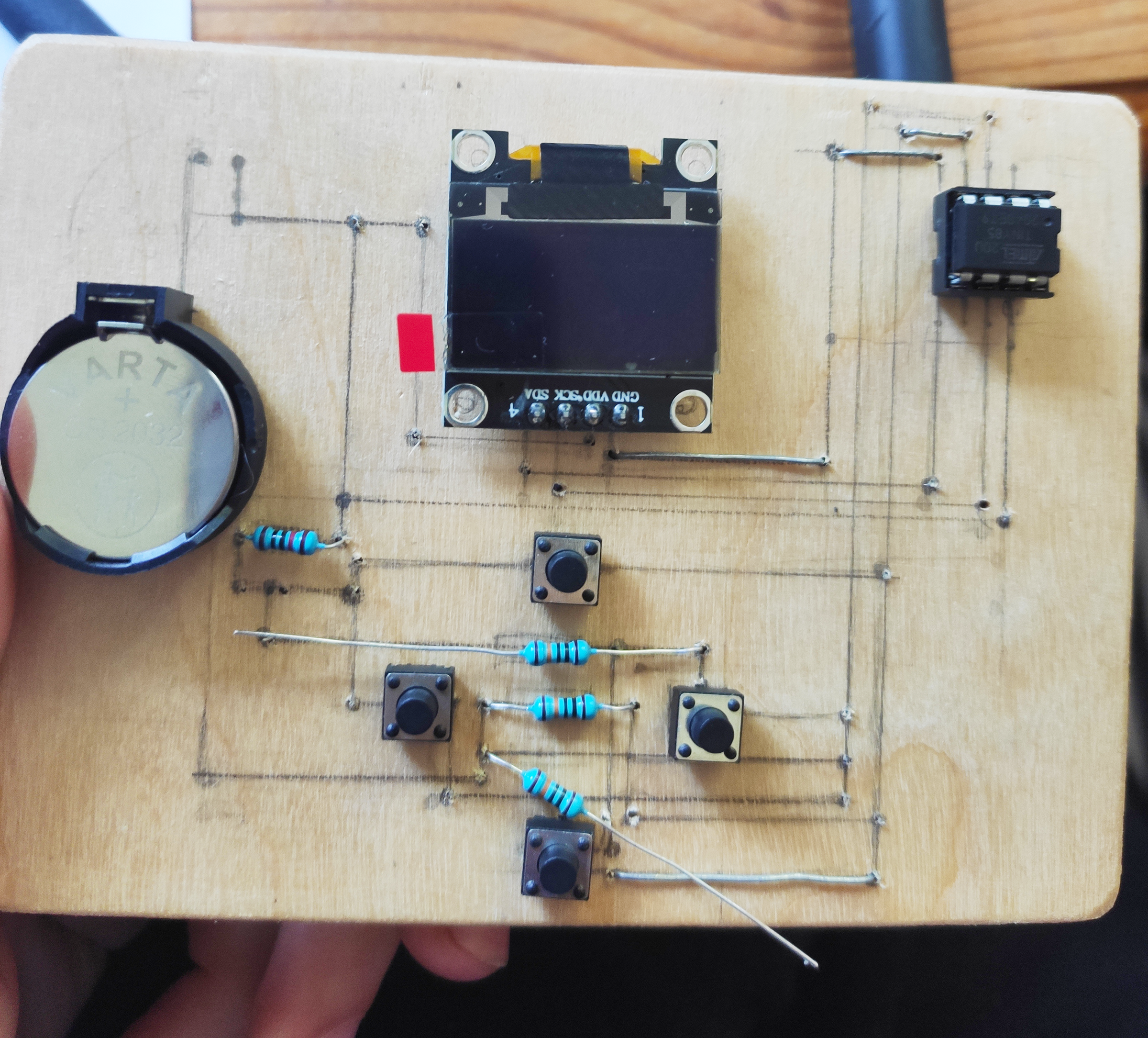 ATtiny85 Snake Game : 6 Steps (with Pictures) - Instructables