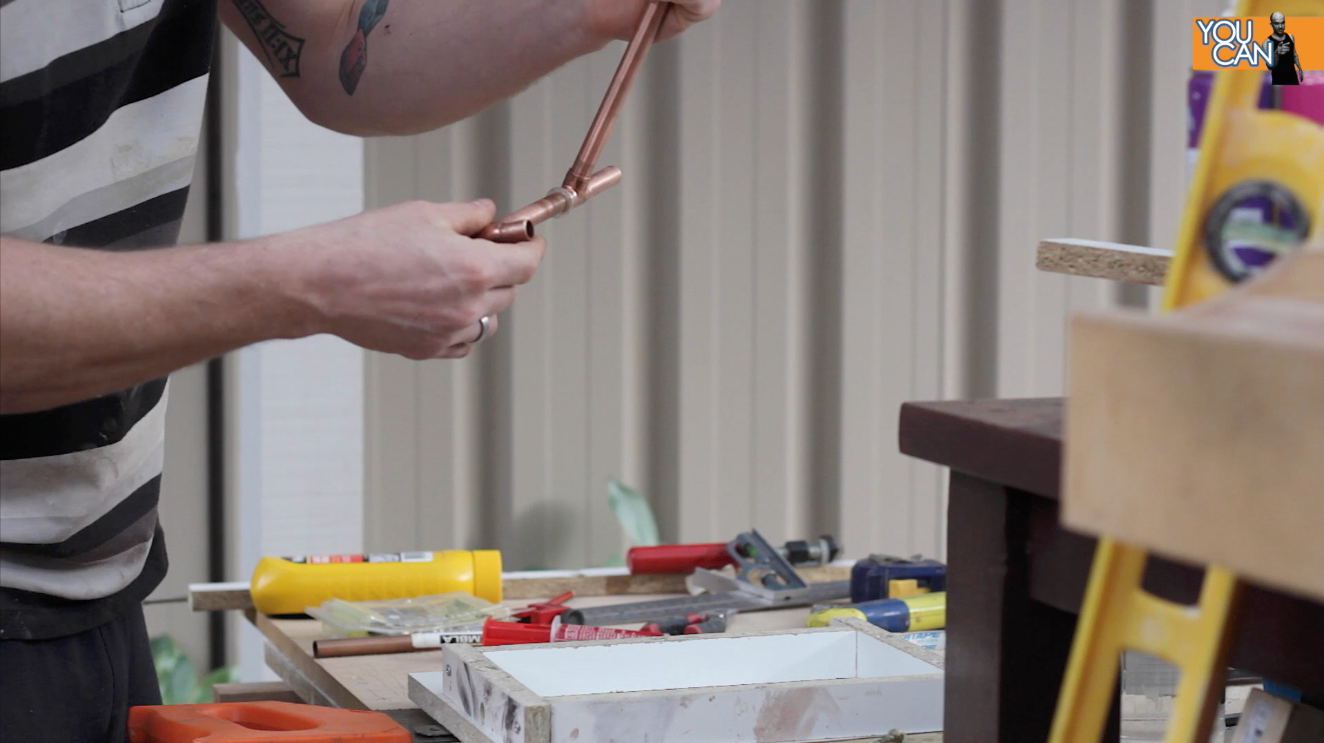 Industrial Copper and Concrete Lamp : 5 Steps (with Pictures ...