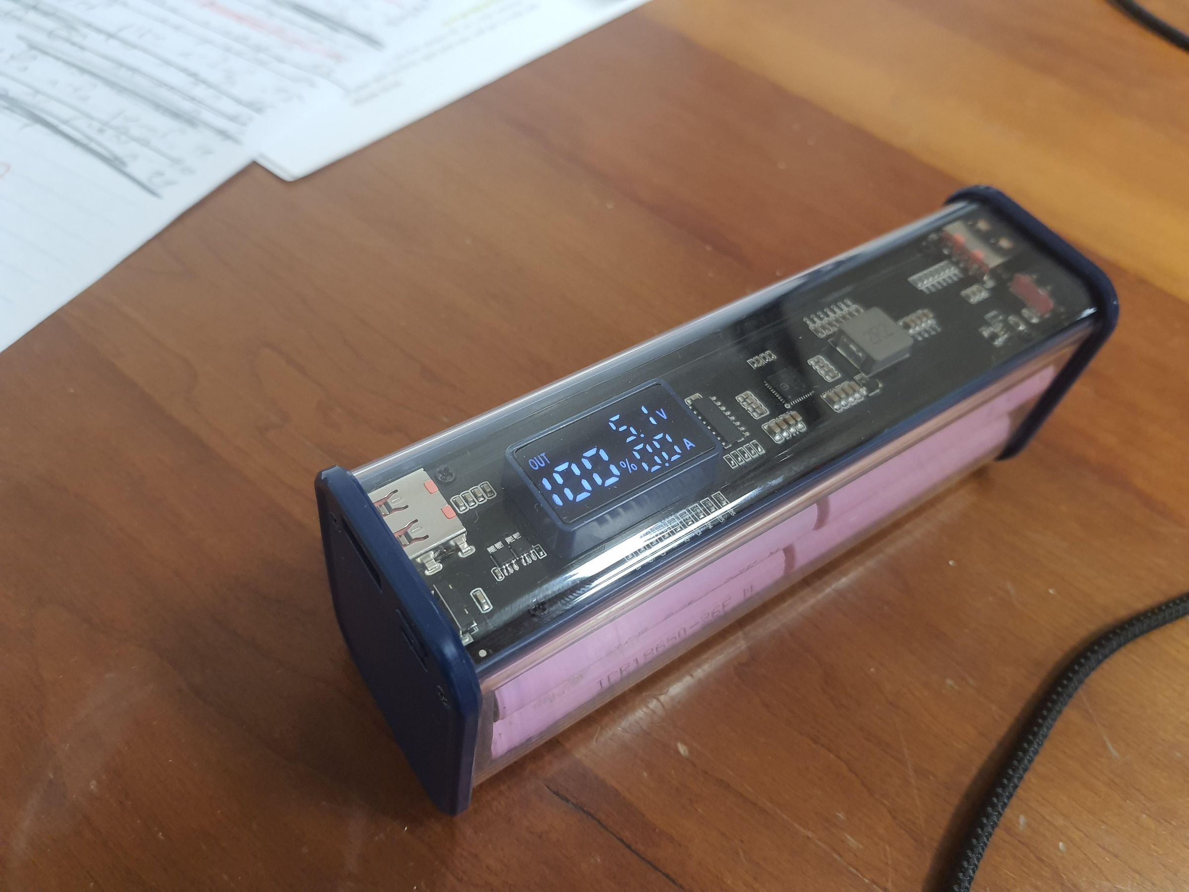 AliExpress Transparent Power Bank Assembly : 6 Steps - Instructables
