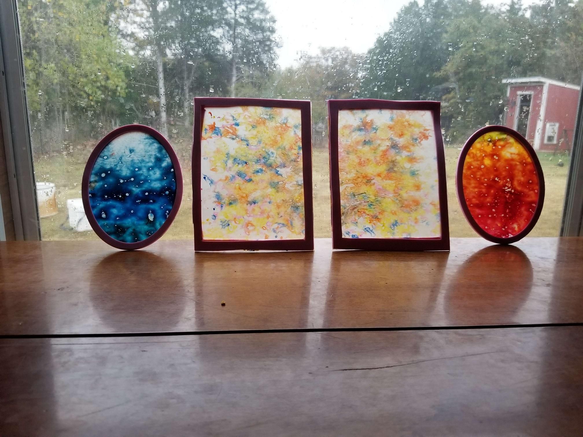 Melted Crayon Sun Catcher : 6 Steps (with Pictures) - Instructables