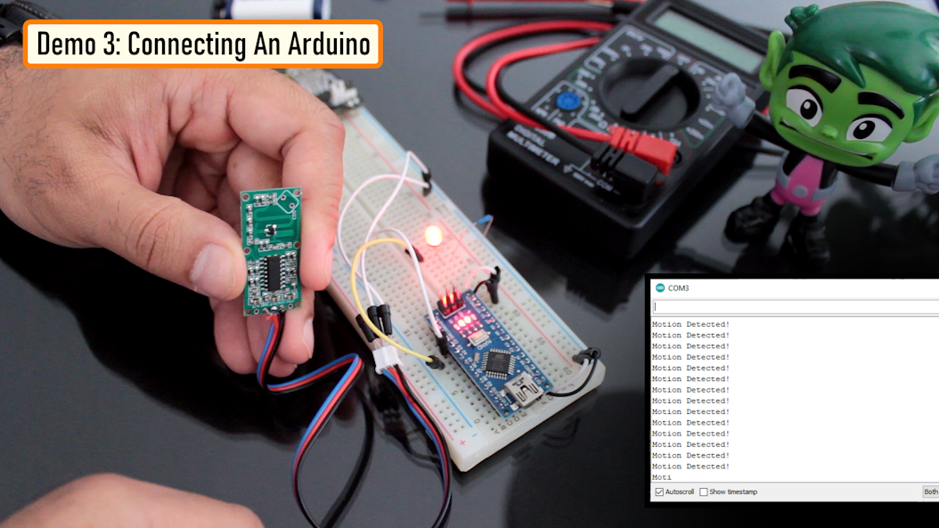 All About RCWL-0516 Microwave Radar Motion Sensor : 15 Steps ...