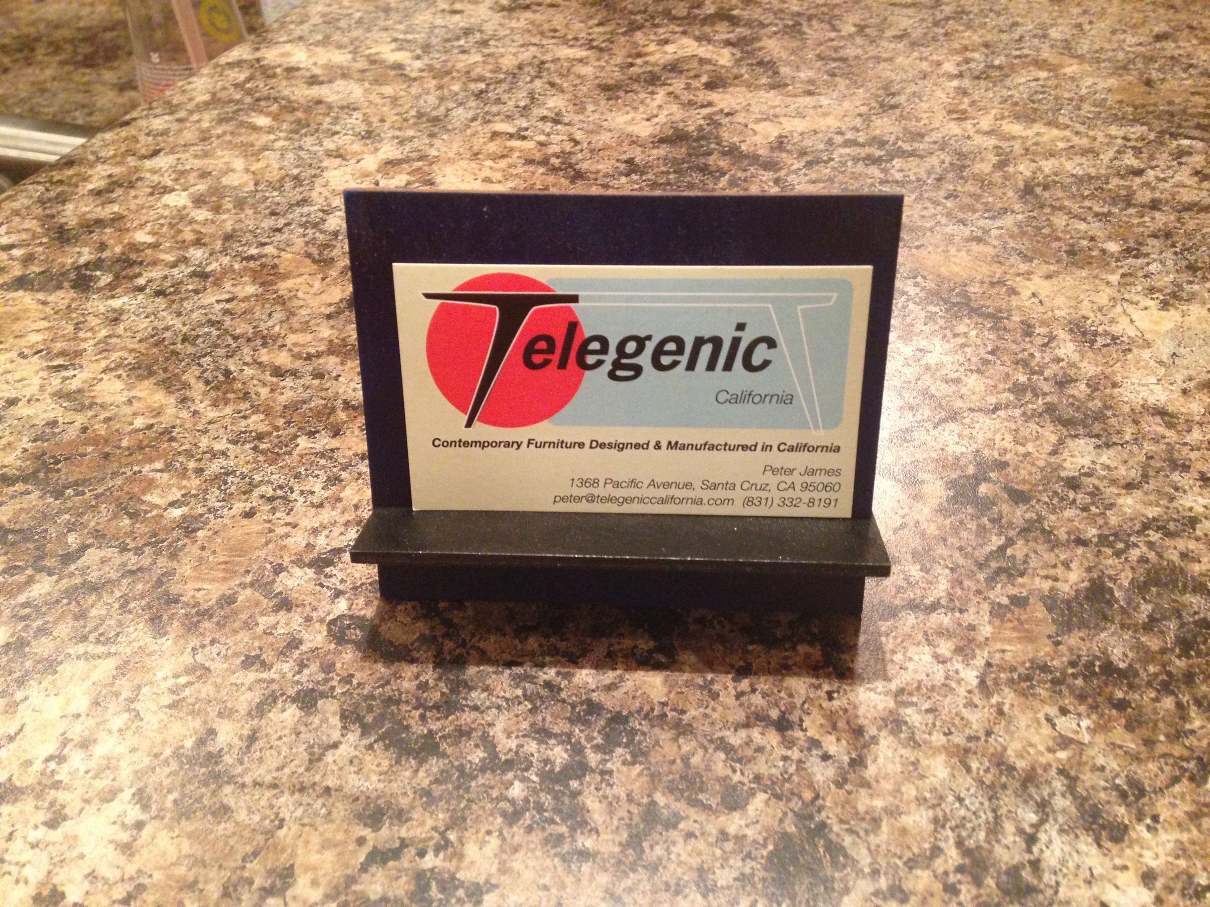 Laser Cut Business Card Holder - Made @ TechShop - Instructables