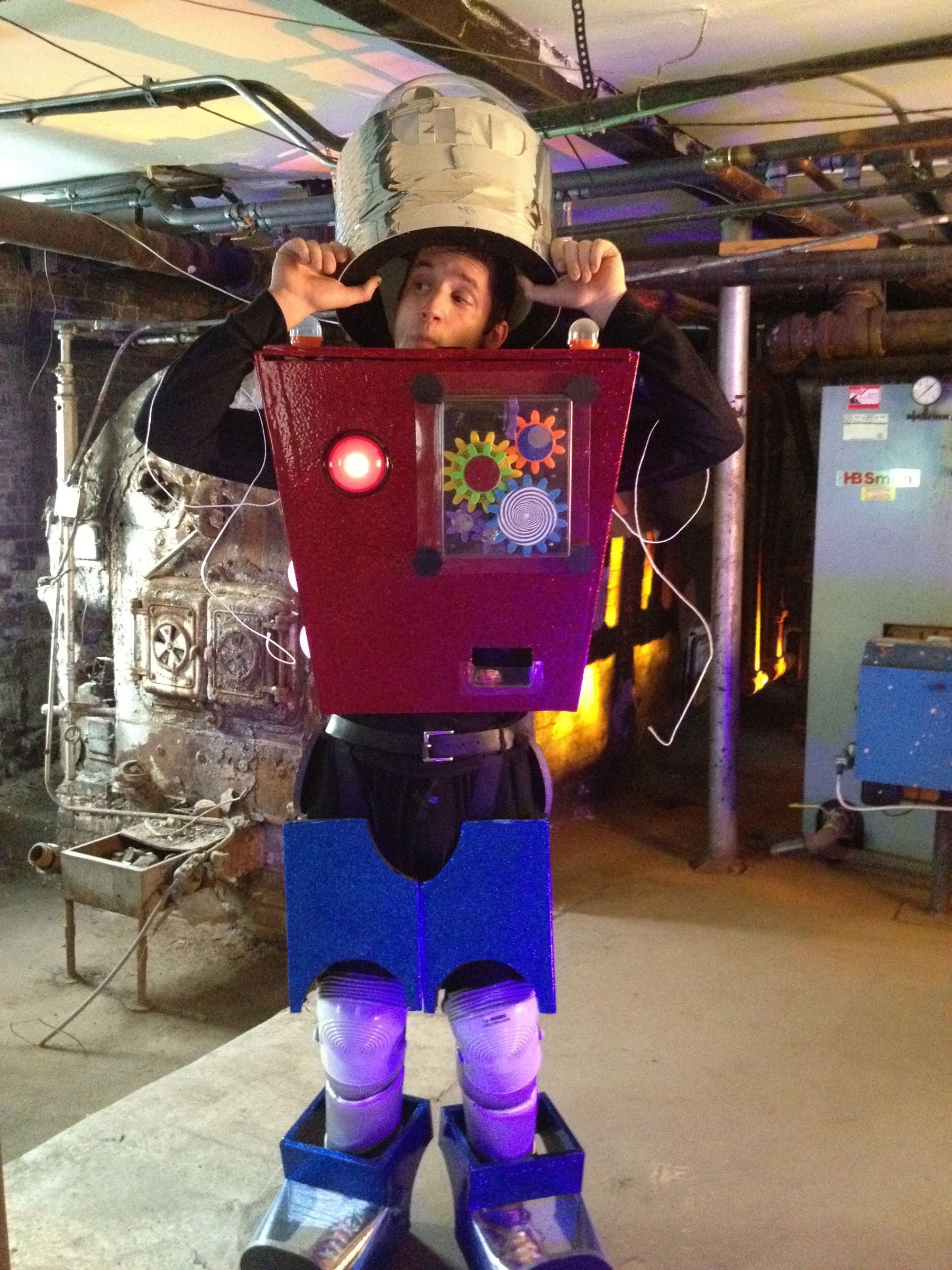 Interactive Vintage Robot Costume (with Pictures) - Instructables