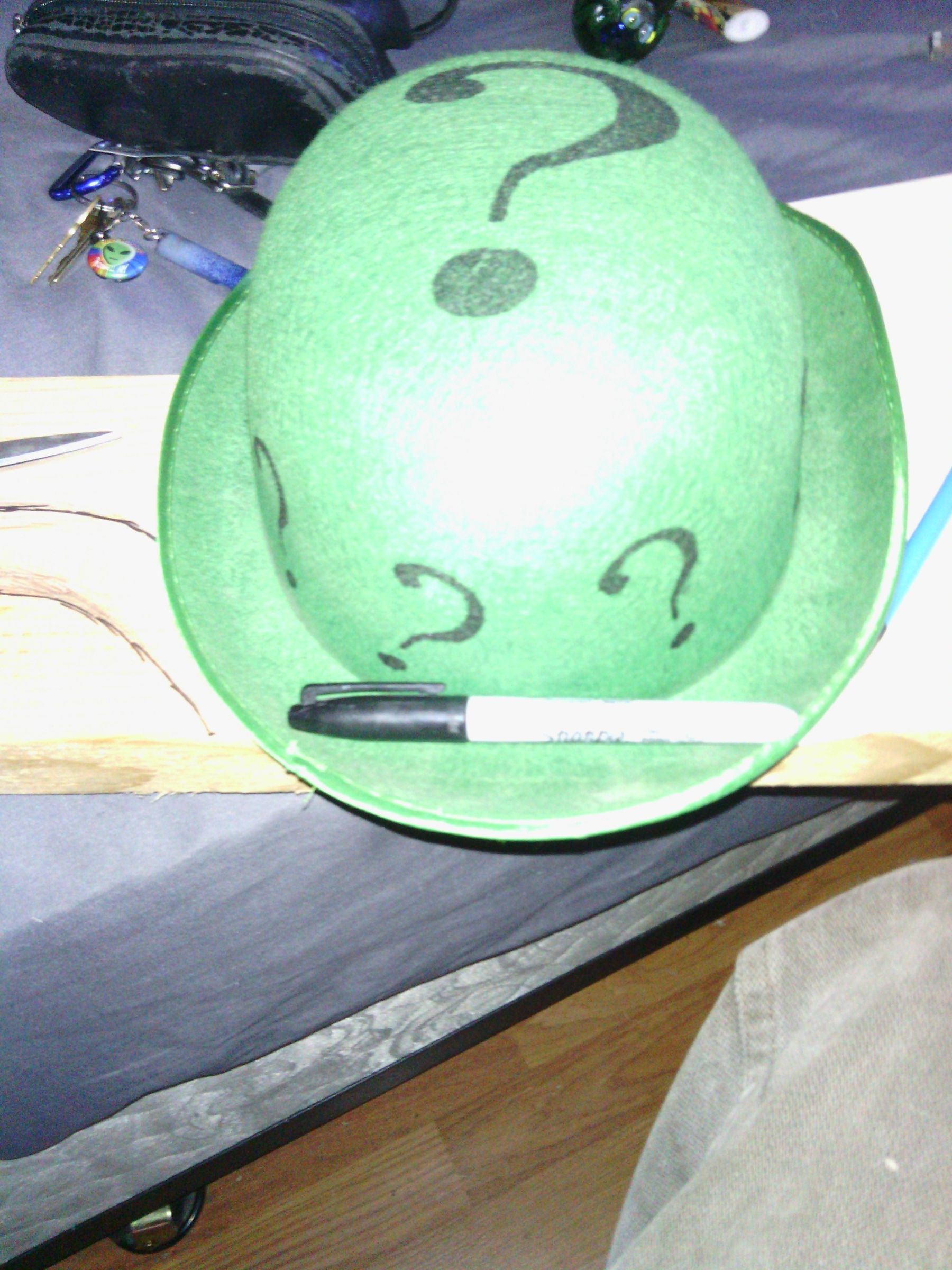 ==Riddler Hat== - Instructables