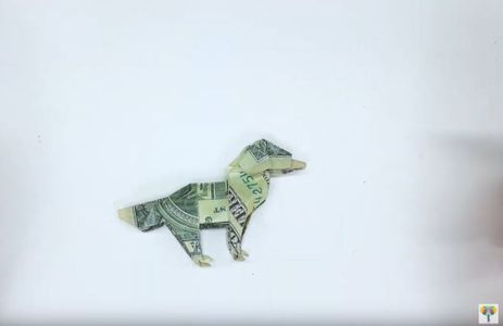 DOLLAR MONEY ORIGAMI DOG : 26 Steps (with Pictures) - Instructables