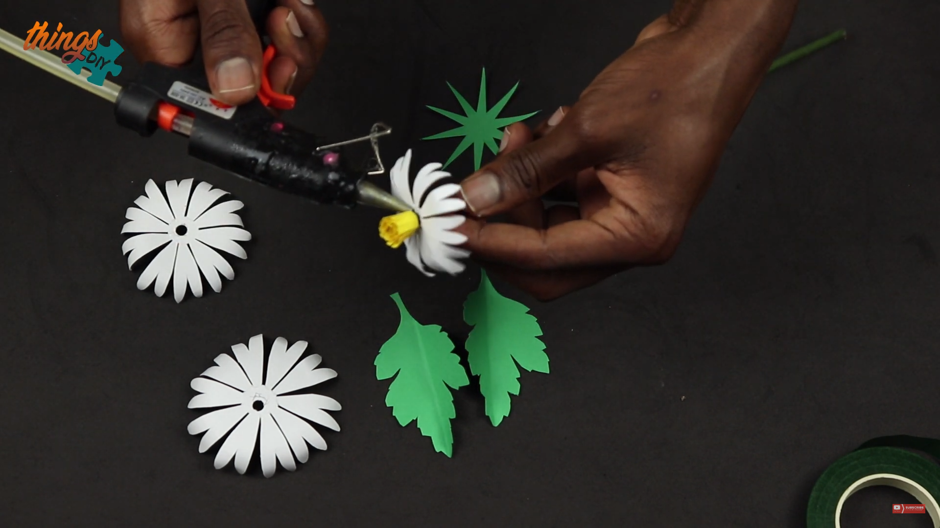 How to Make a Paper Daisy : 8 Steps - Instructables