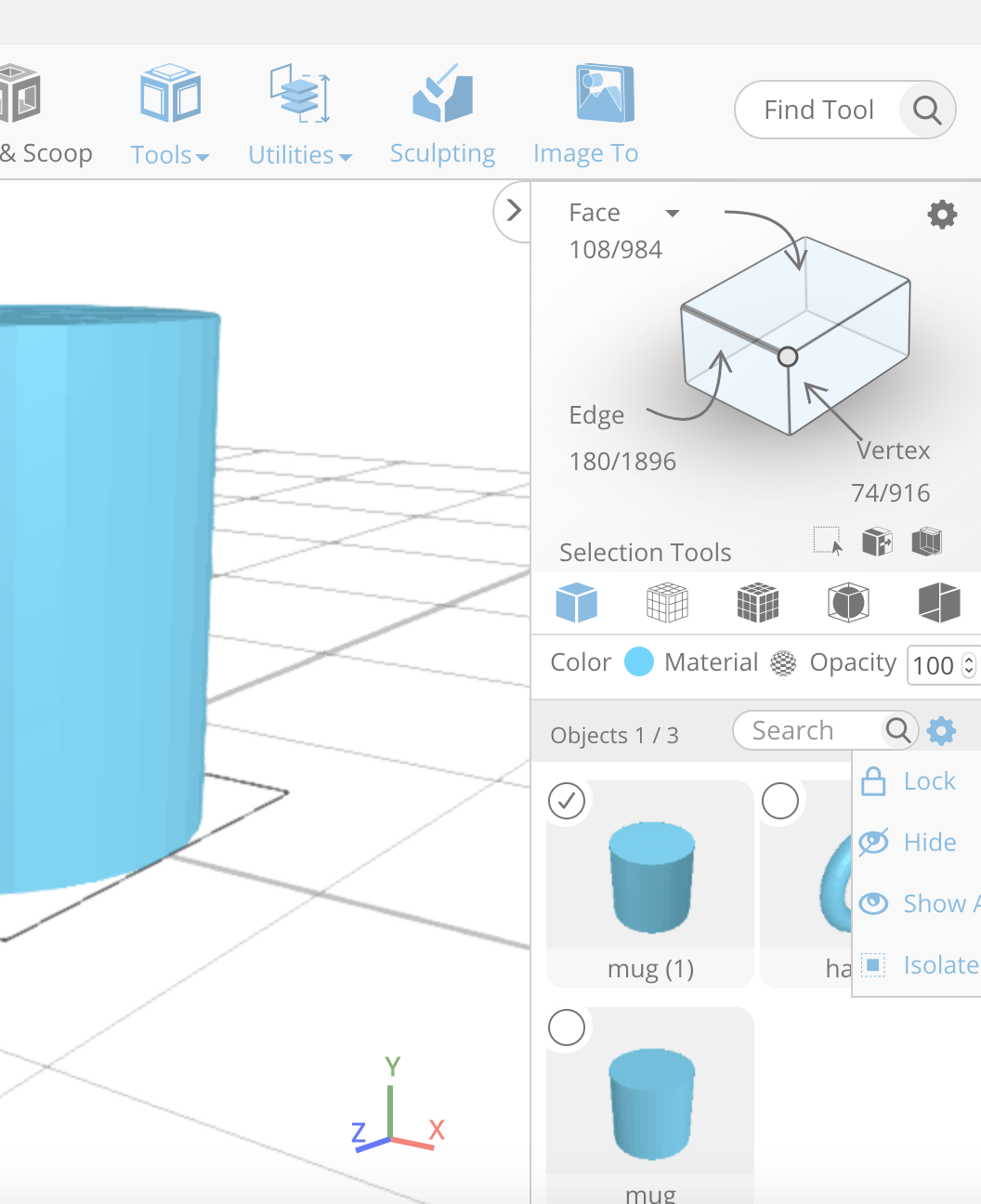Make a Mug in SelfCAD : 5 Steps - Instructables