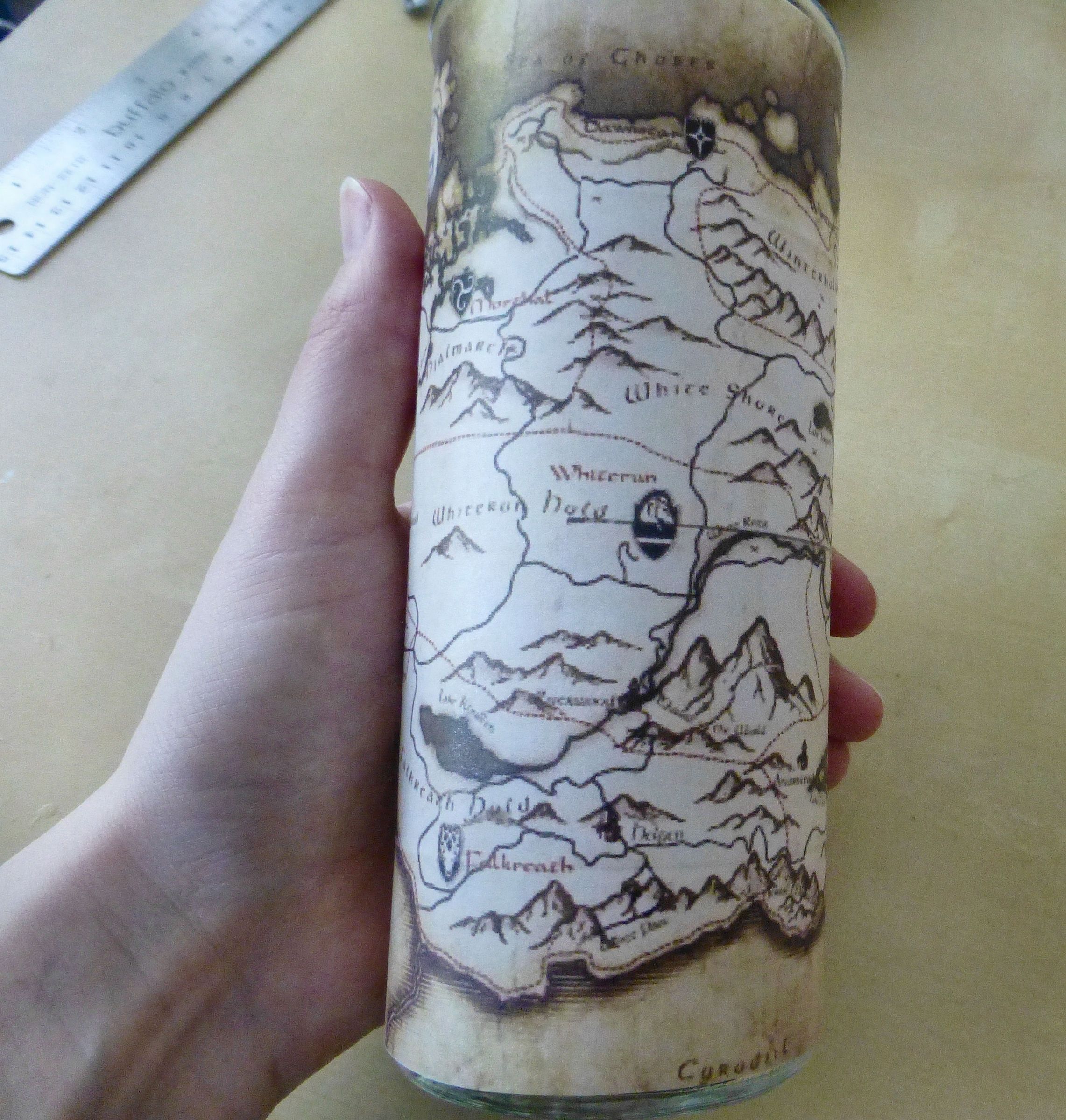Fantasy Map Luminaries : 6 Steps (with Pictures) - Instructables