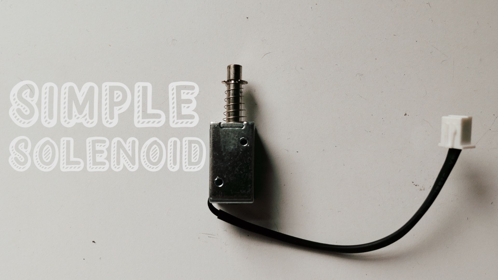 Control a Solenoid With a D1 Mini Micro-controller and Push Button : 4 ...