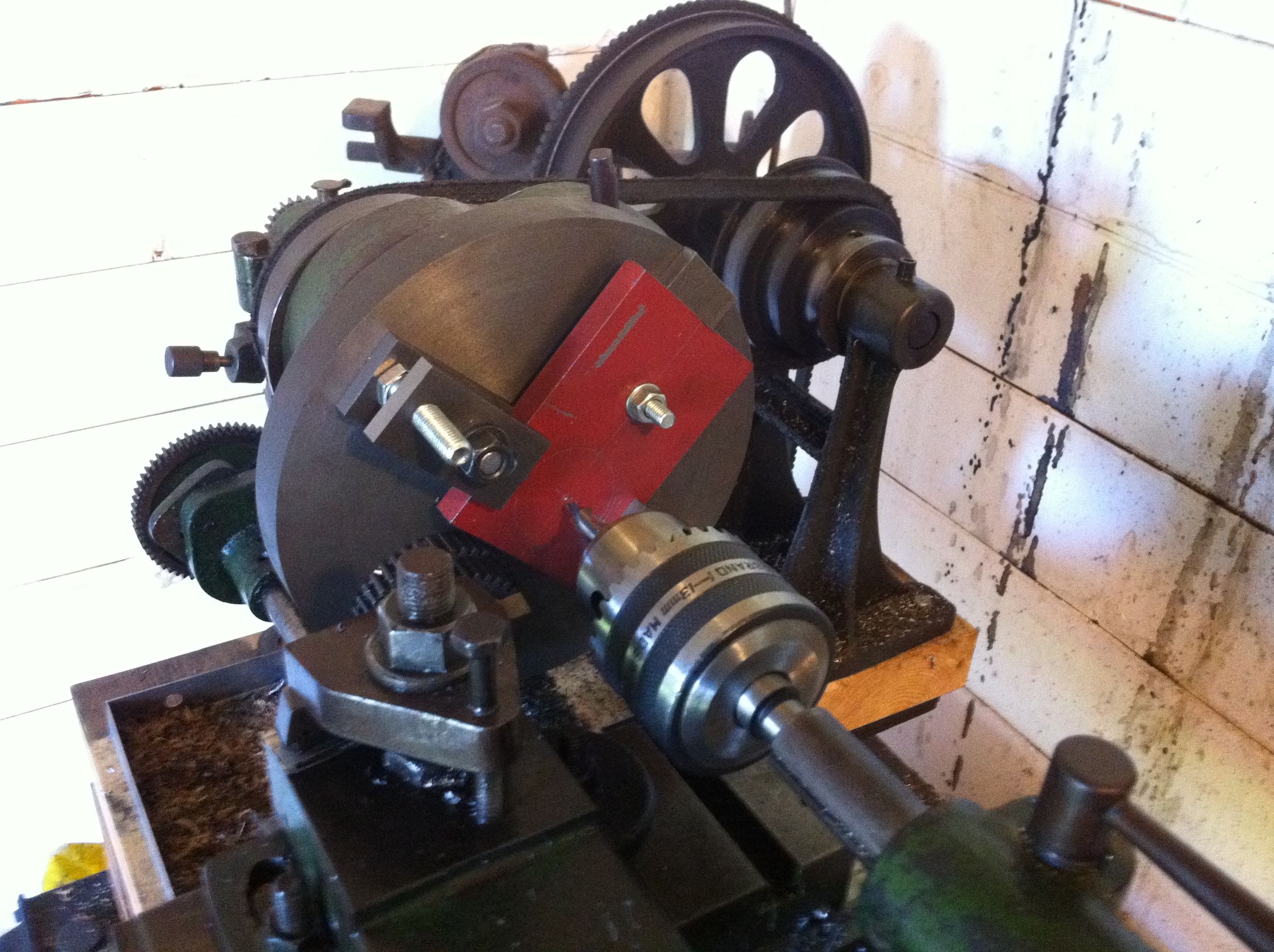 Modified Drill Powered Lathe : 8 Steps - Instructables