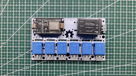 Home Automation Board With NODEMCU Six Outputs : 11 Steps - Instructables