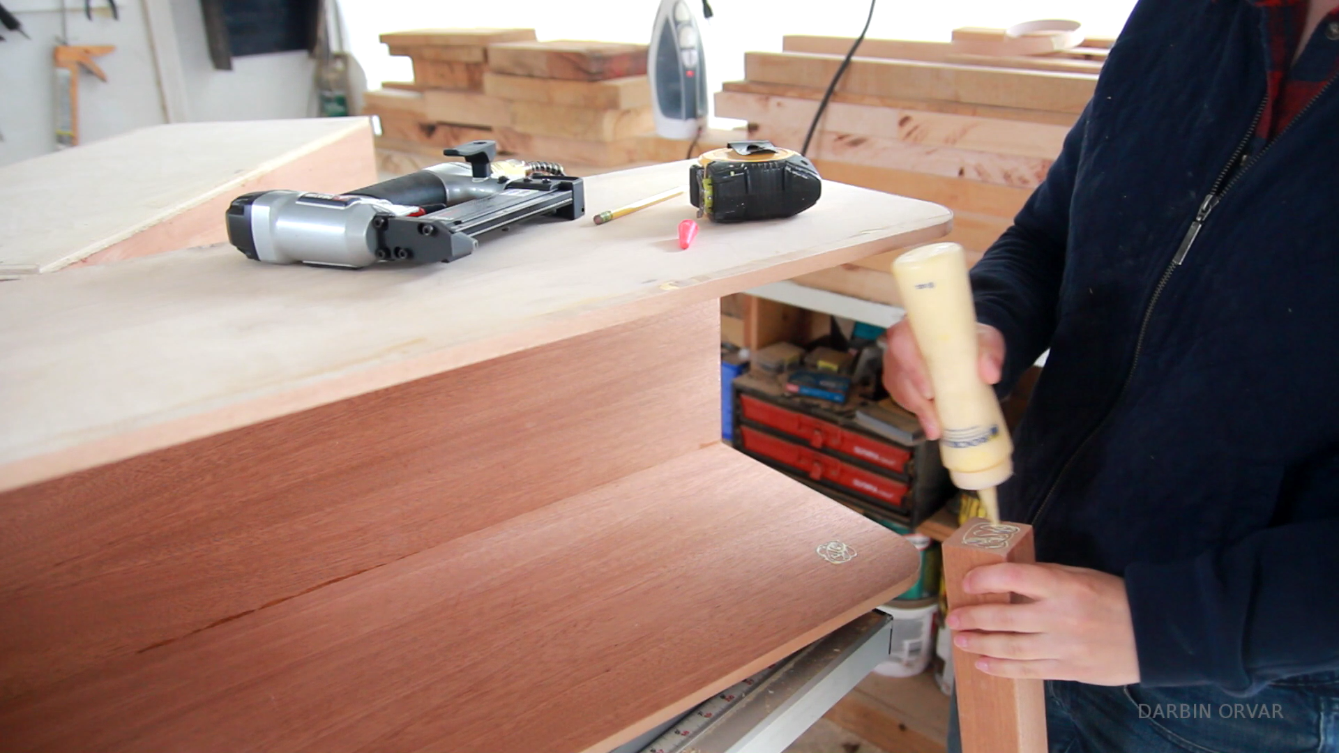 How to Make a Modular Queen Storage Bed : 10 Steps (with Pictures ...