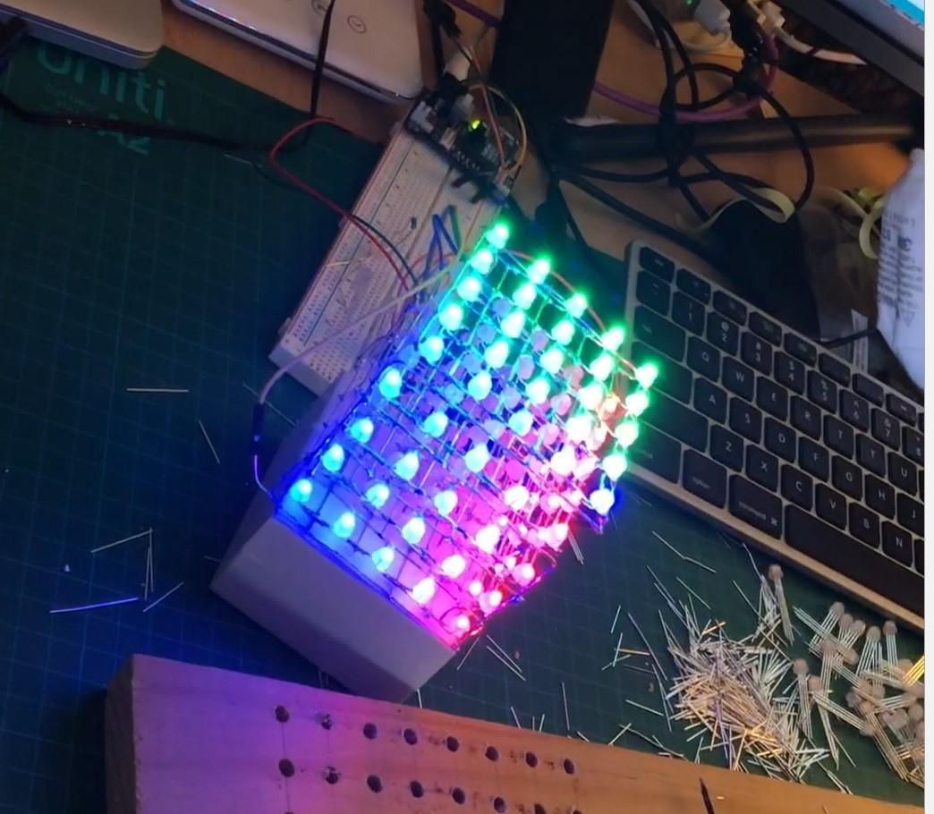 5x5x5 RGB LED Cube : 5 Steps - Instructables