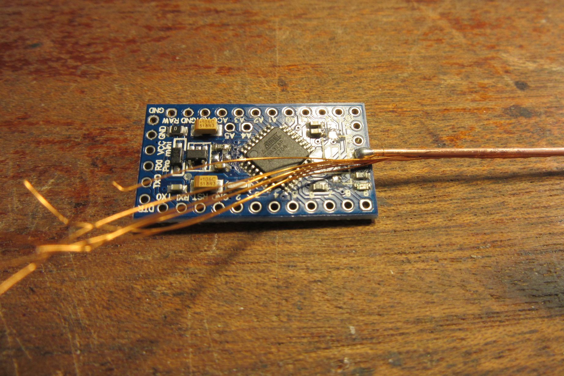 Arduino Wireless Power POV Word Clock : 8 Steps - Instructables