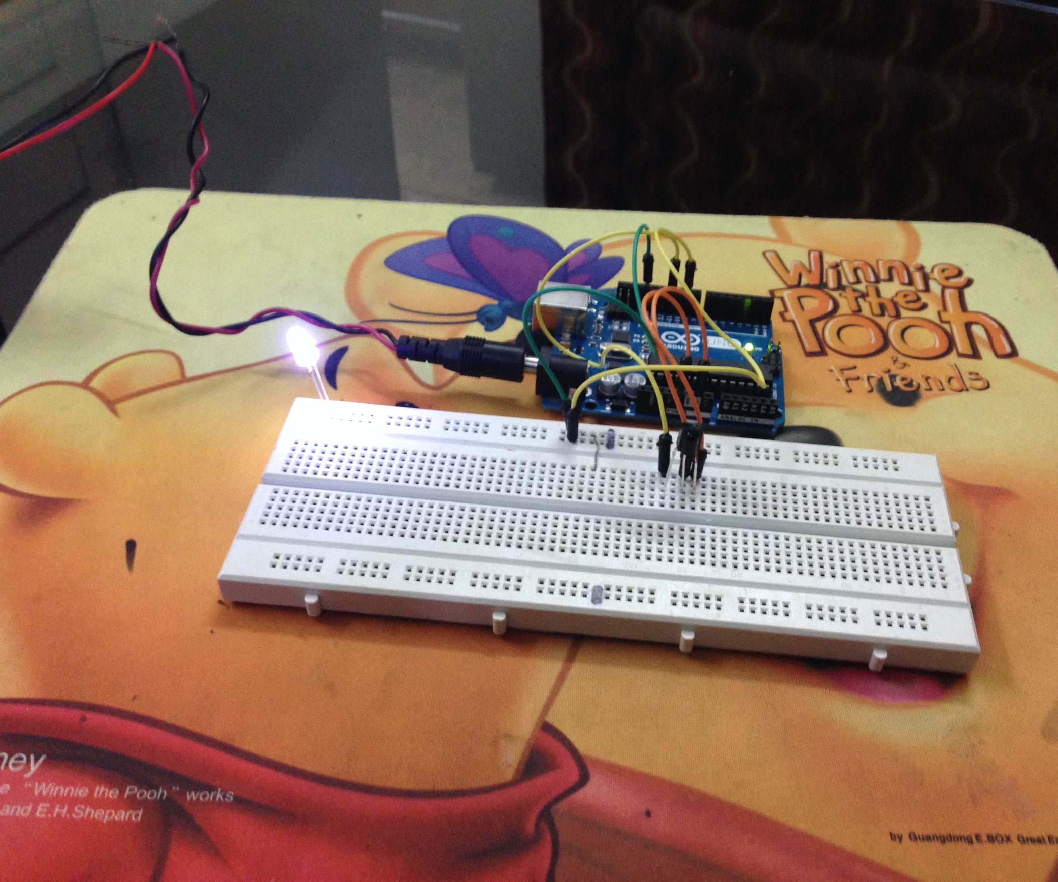 Control LED Brightness With Remote and Arduino : 4 Steps - Instructables