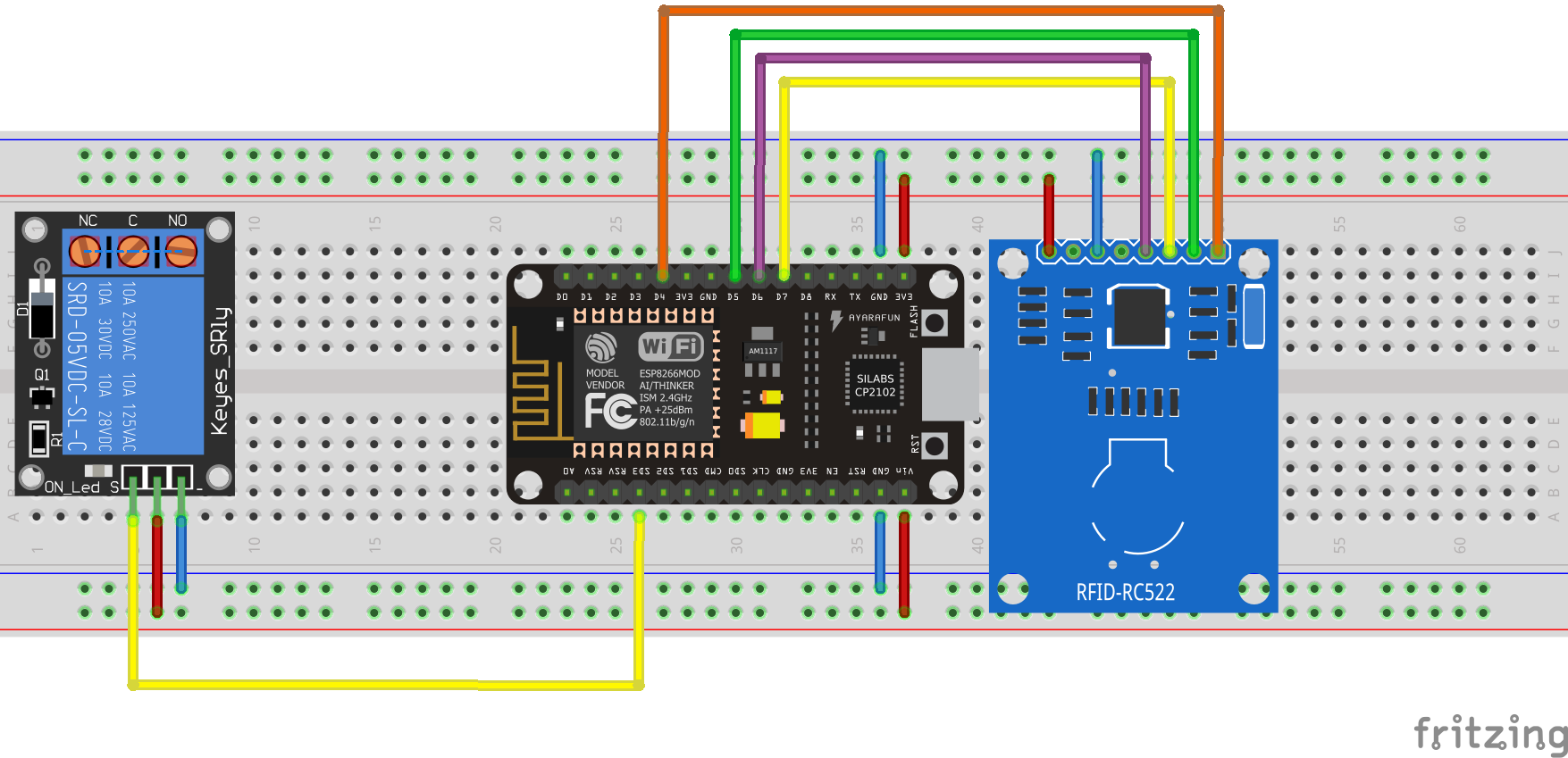 Wireless RFID Door Lock Using Nodemcu : 9 Steps (with Pictures ...