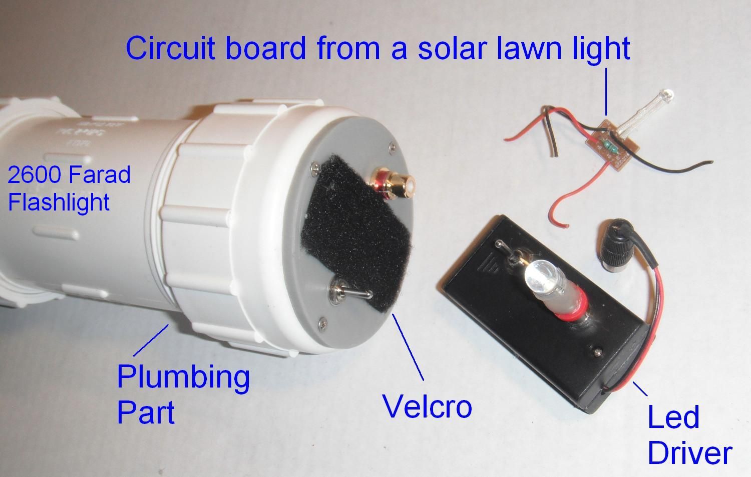 2600 Farad Capacitor Flashlight : 10 Steps - Instructables