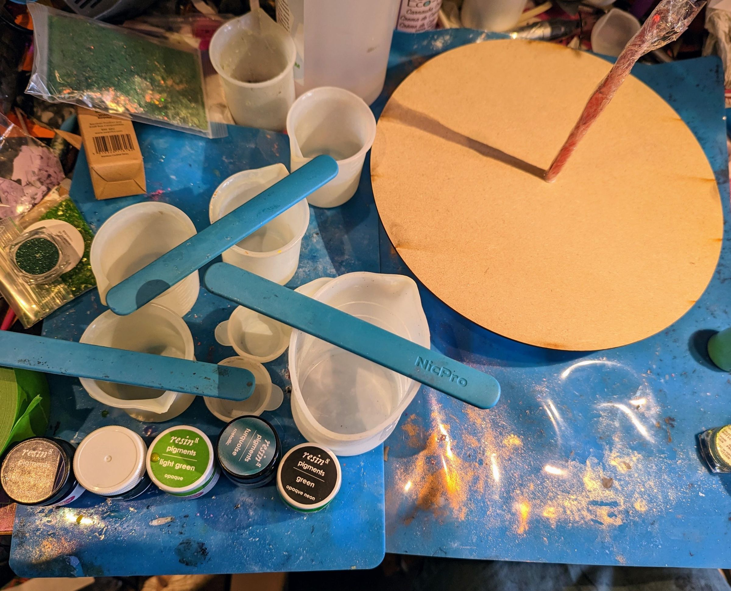 Green Chaos Clock : 12 Steps (with Pictures) - Instructables