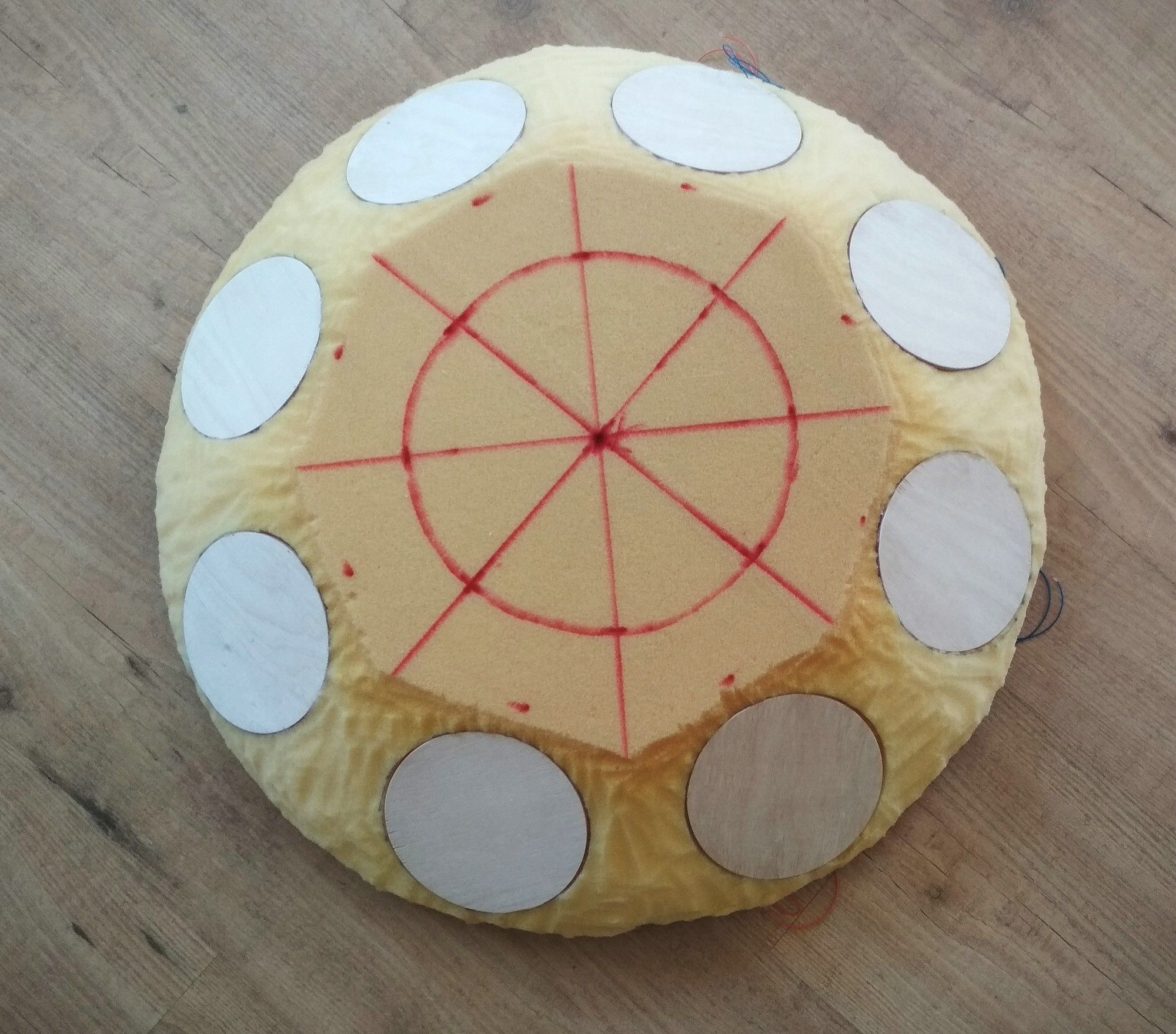 MIDI Handpan With 19 Tonefields on Upper and Down Side... : 16 Steps ...
