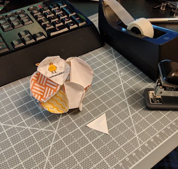Instructables Holiday Ornament - Icosahedron : 9 Steps (with Pictures ...