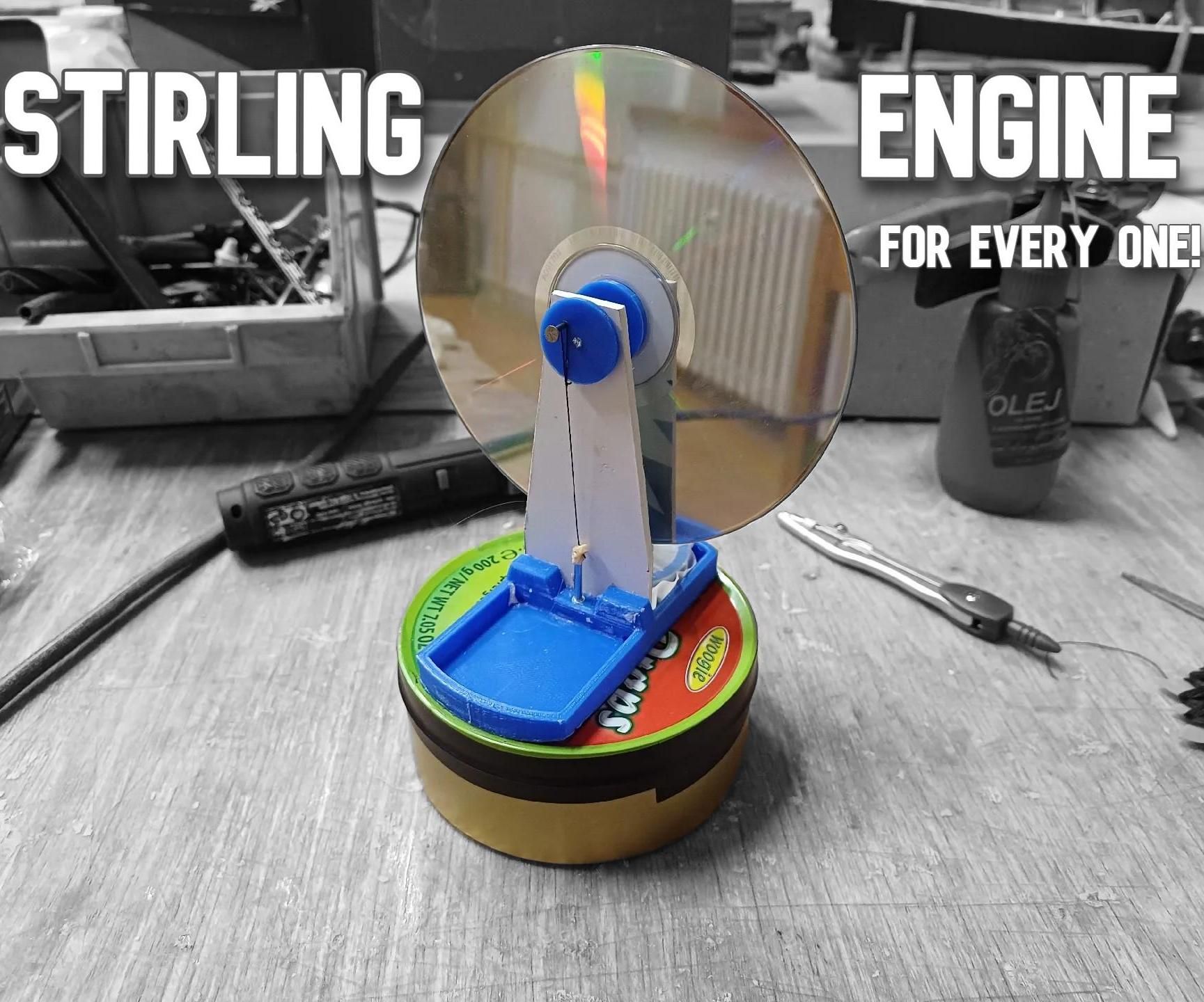 STIRLING ENGINE for Every One! : 18 Steps (with Pictures) - Instructables