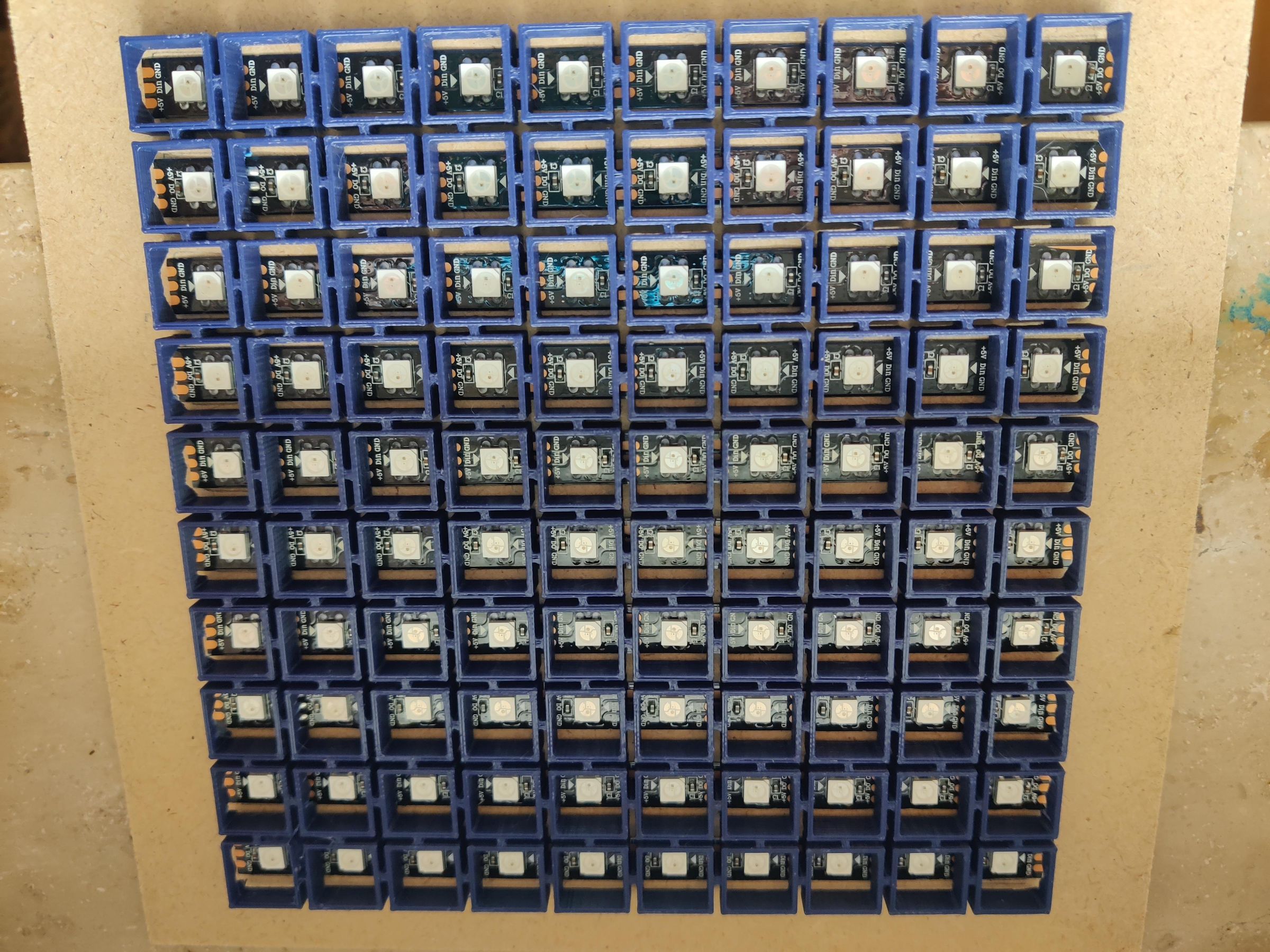 Battleship Computer With ESP32 / WS2812 LED Stripe : 8 Steps ...
