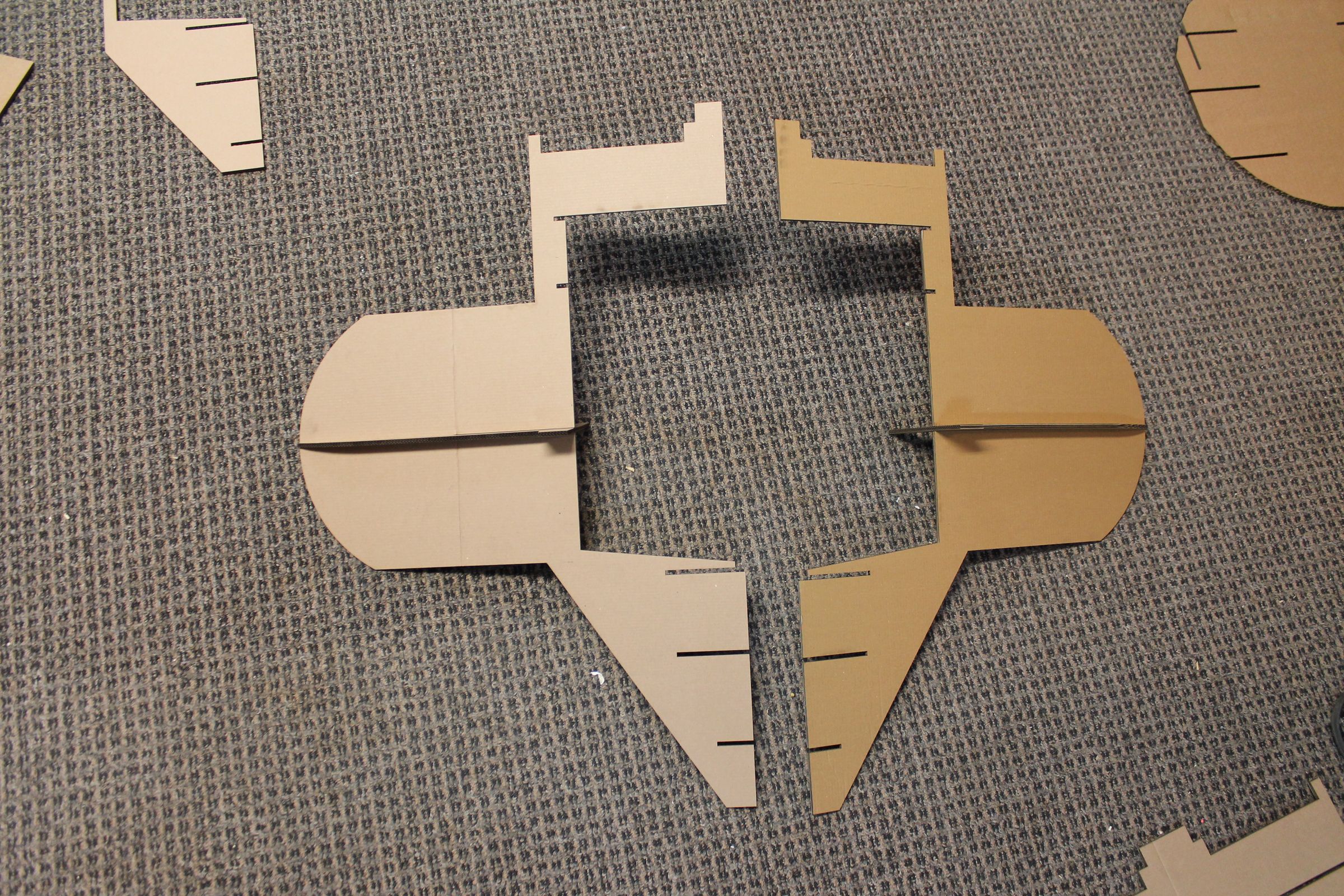 Cardboard Airplane - From 3D Model to Parade Costume : 6 Steps (with ...