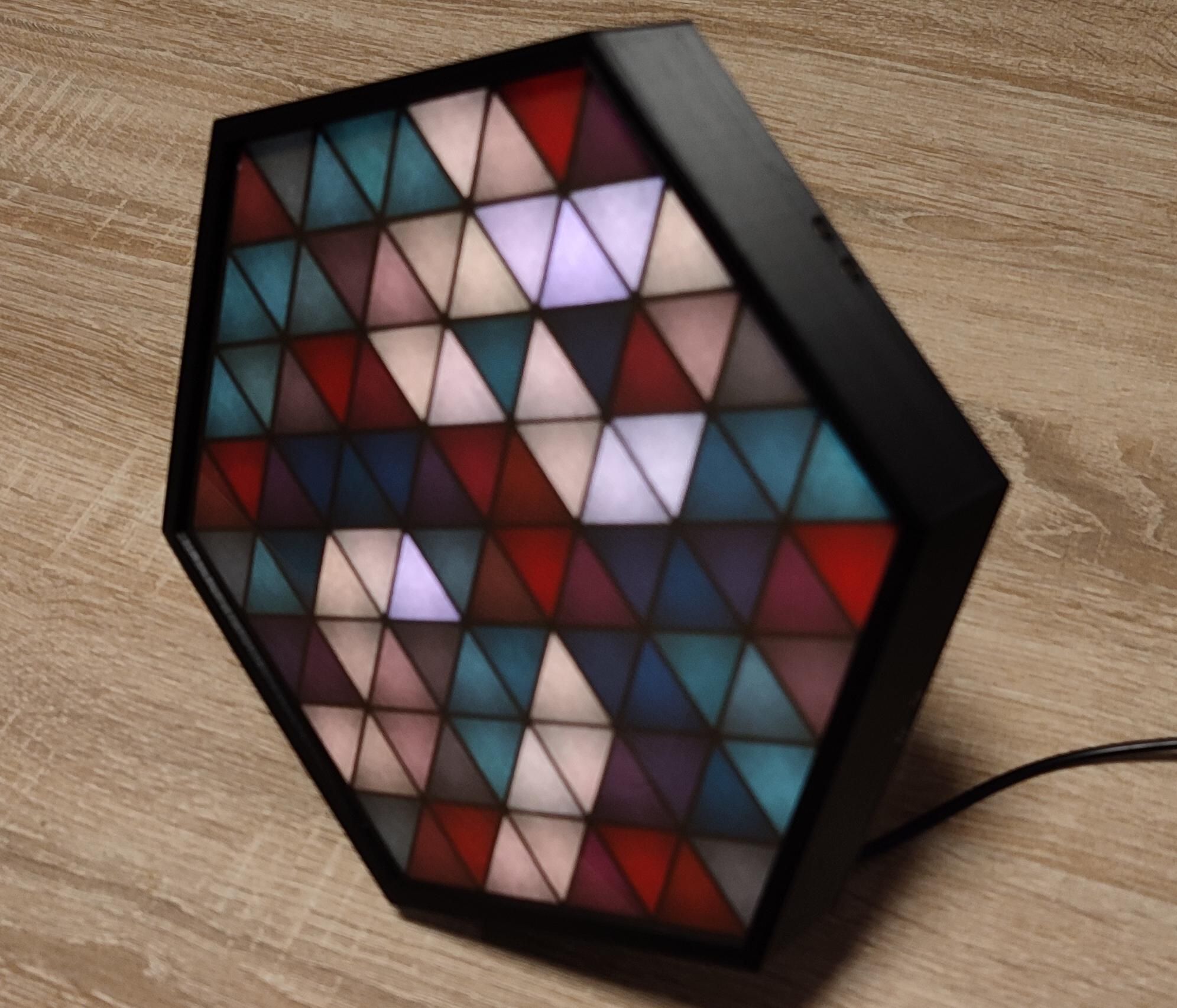 Creating a Stylish Triangular Pixels LED Clock Using WS2812 Leds and ...