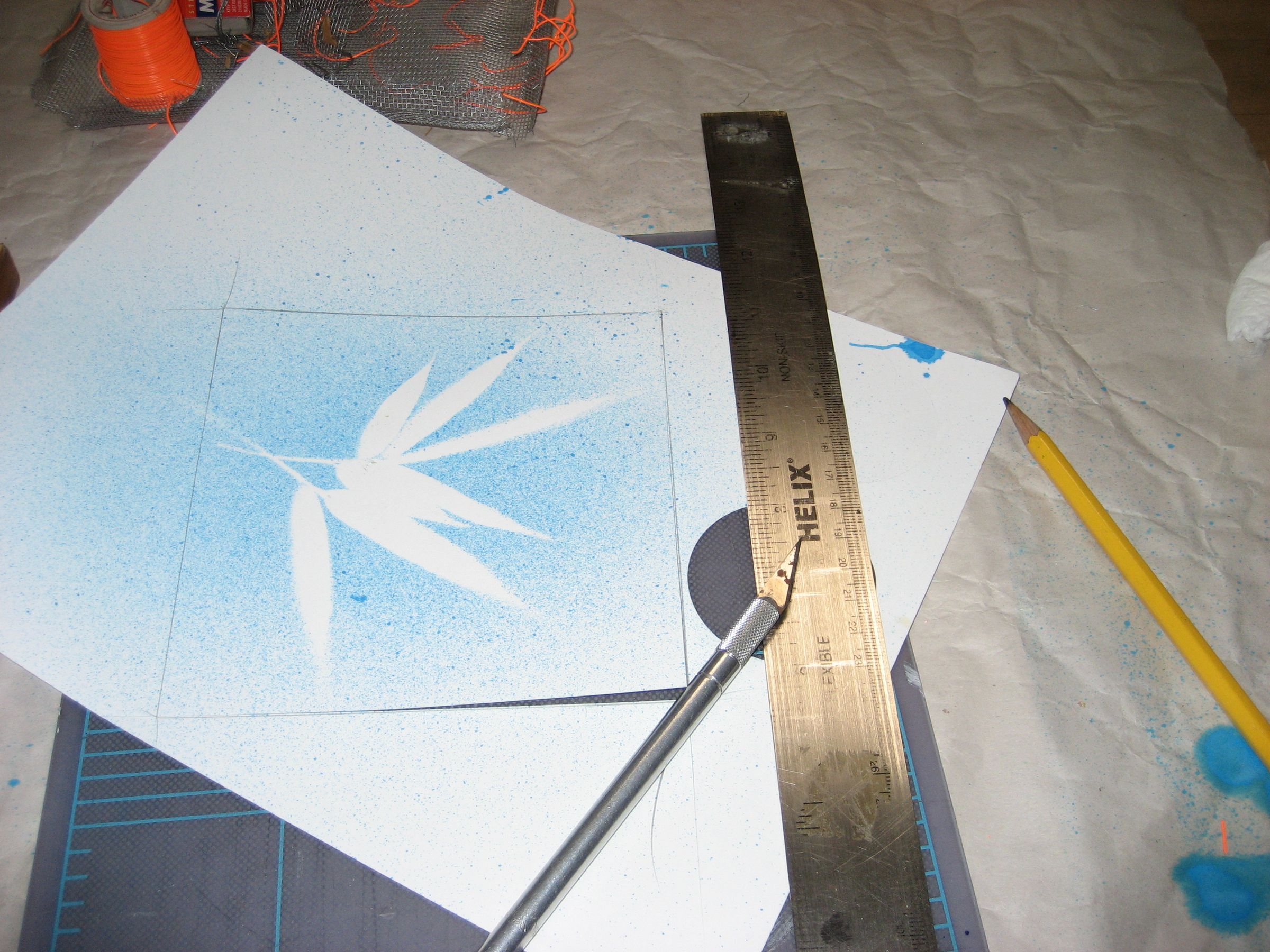 Toothbrush Painting : 5 Steps (with Pictures) - Instructables