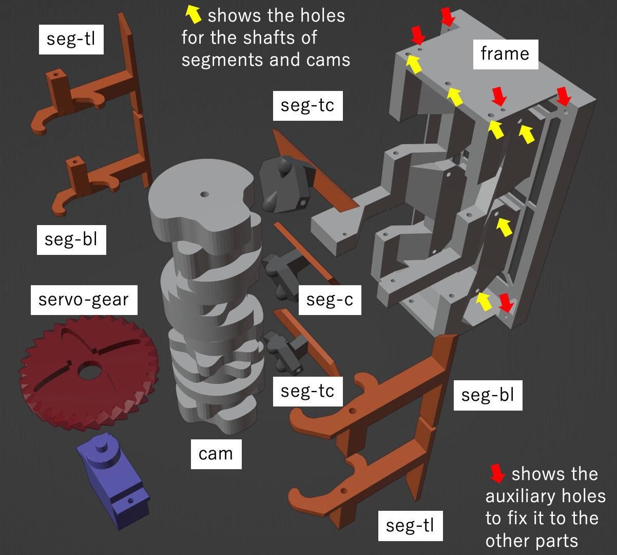 Mechanical 7-Segment Digital Clock : 3 Steps - Instructables