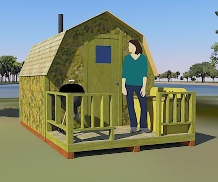 Off Grid Portable Cabin Free Plans : 19 Steps - Instructables