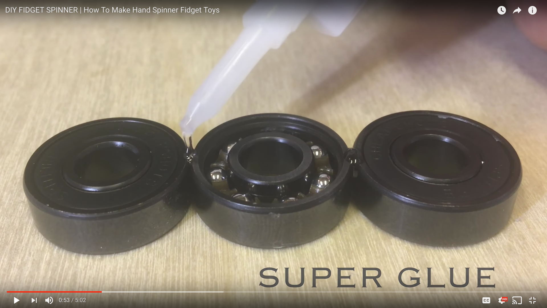 DIY FIDGET SPINNER | How to Make Hand Spinner Fidget Toys : 4 Steps ...