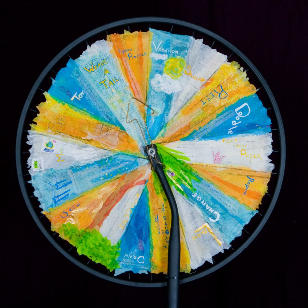 Inspiring Muse From a Bike Wheel : 11 Steps - Instructables