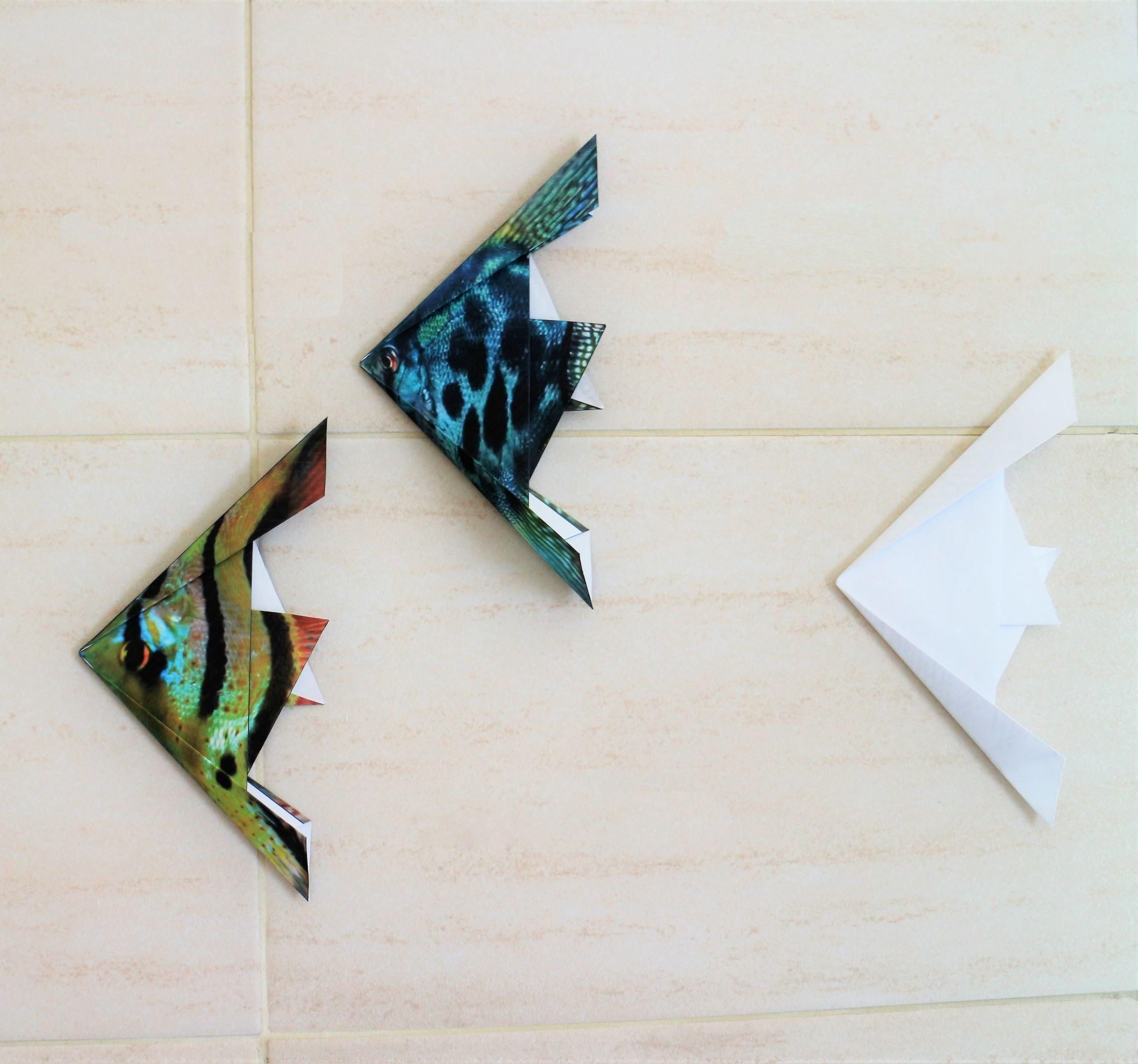 DIY Origami Model to Printable Detailed Origami Paper : 7 Steps ...