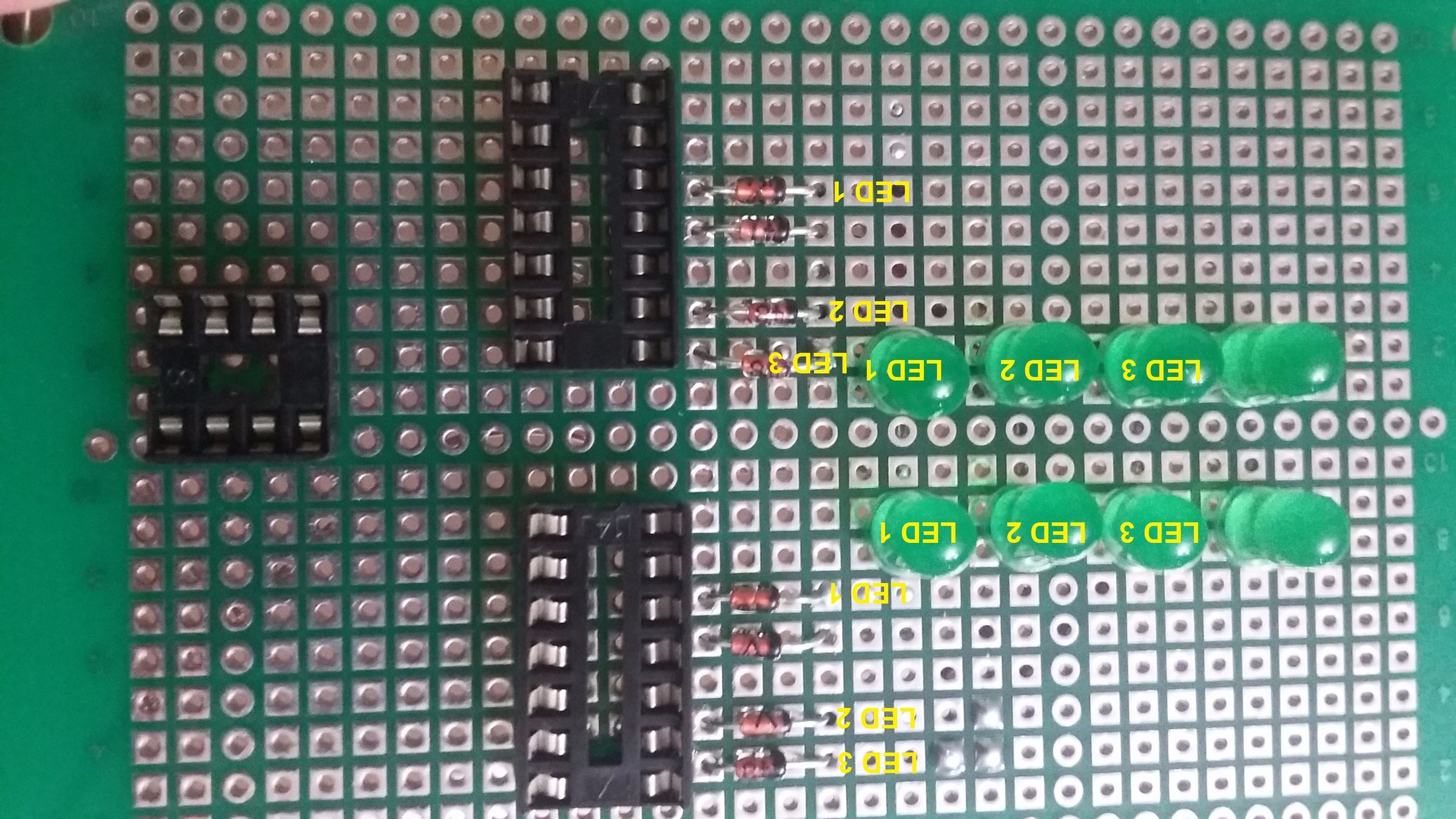2-Digit Green Binary Counter : 10 Steps (with Pictures) - Instructables